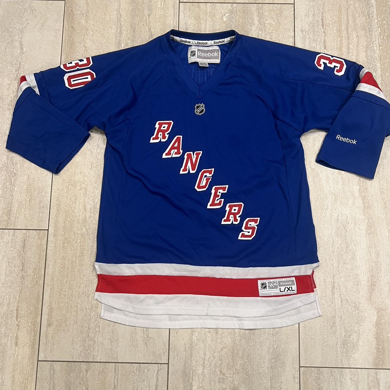 New York Rangers Kids Jersey size L XL Henrik... | Depop