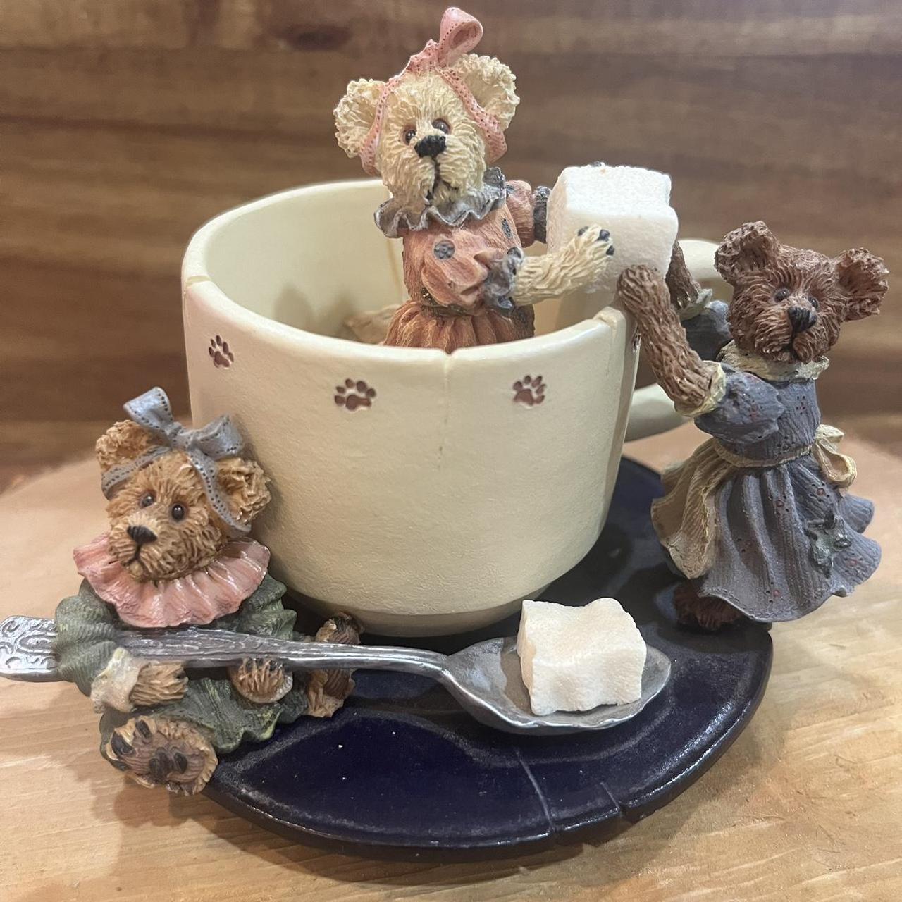 Adorable vintage Boyds Bear & Friends Teddy Bear tea... - Depop