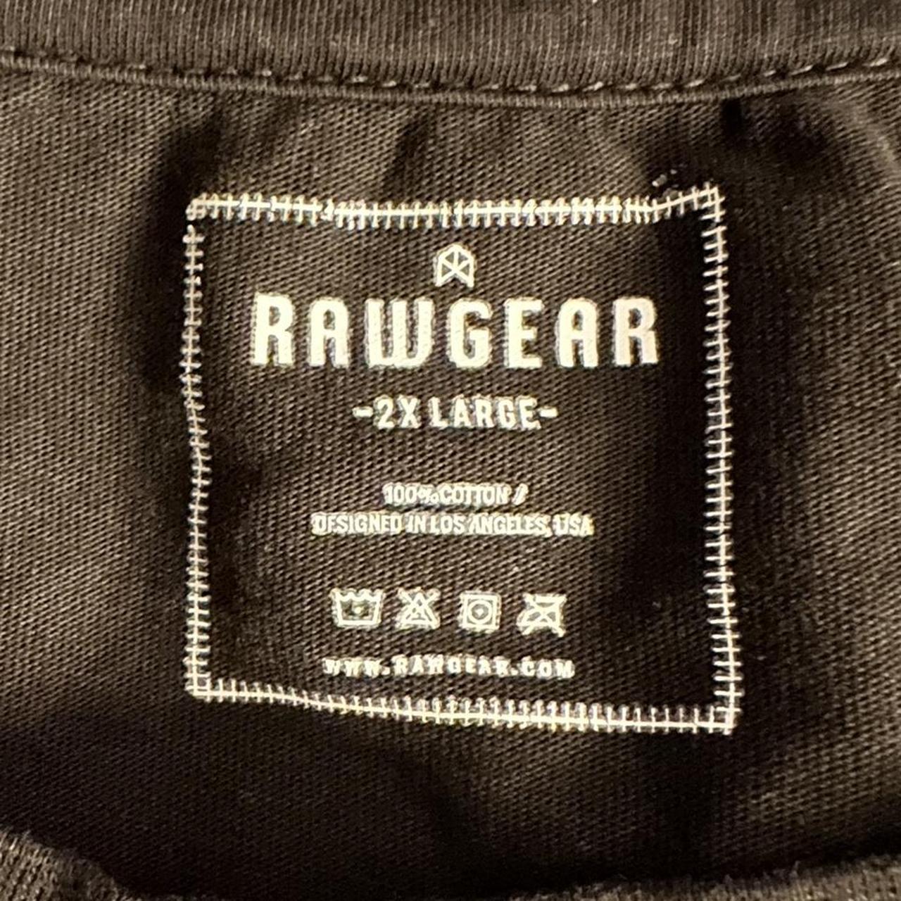 Black RawGear tshirt, 100% cotton. Good for in the... - Depop
