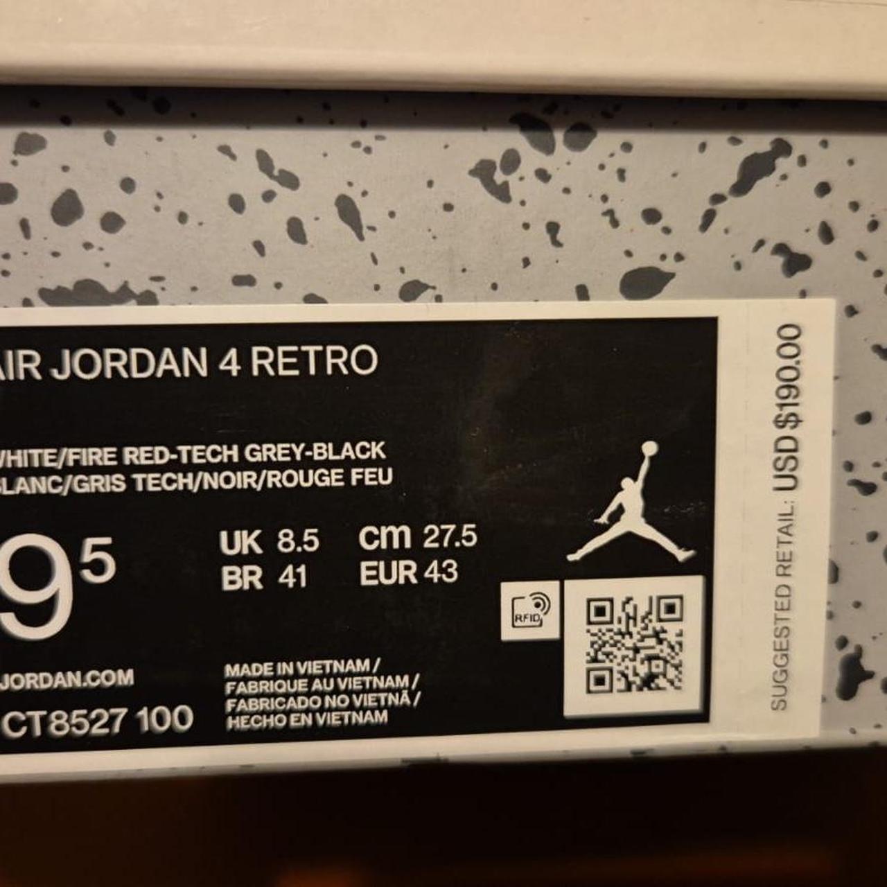 Brand new Jordan 4s white Oreo. Selling it because... | Depop