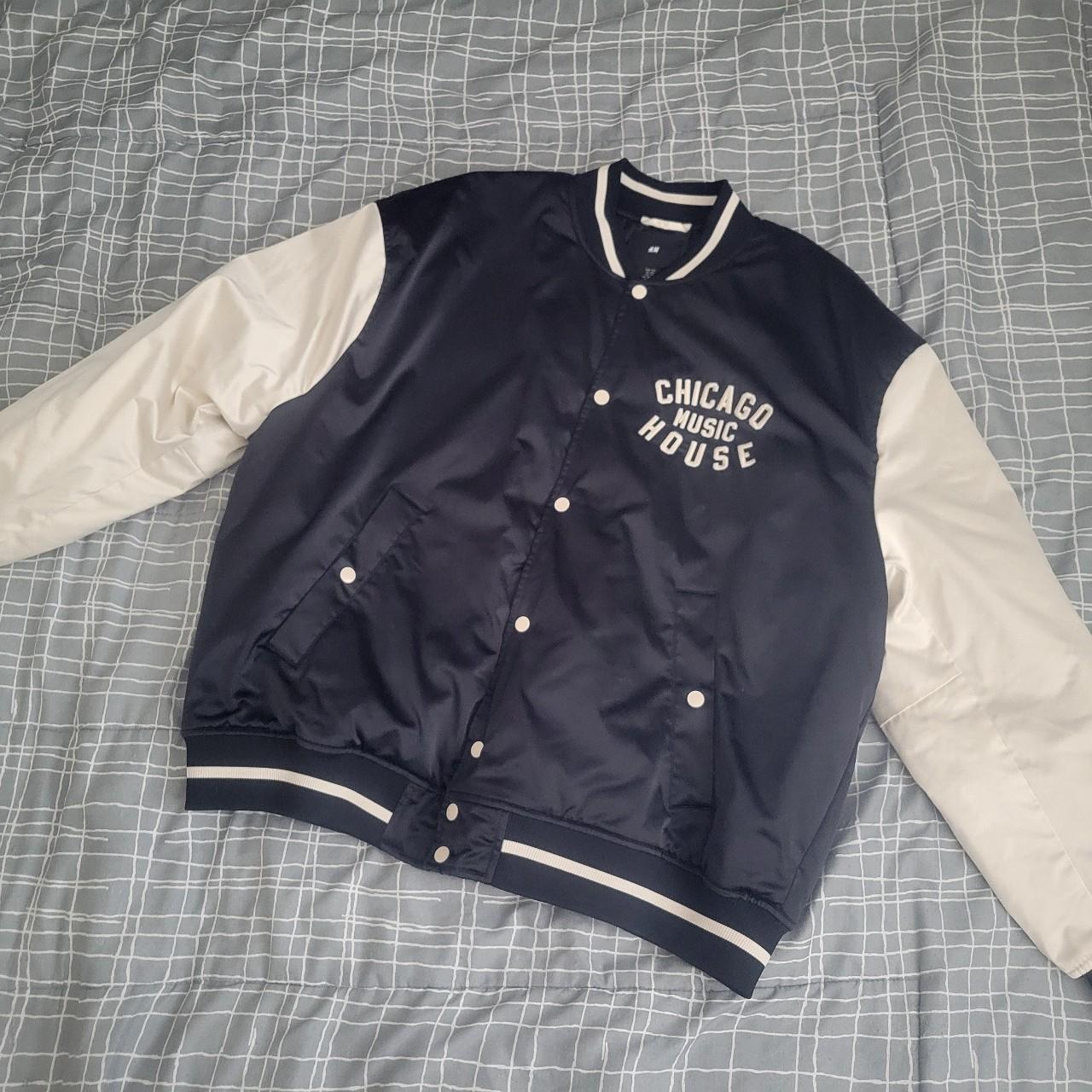 Chicago music house varsity jacket - Depop