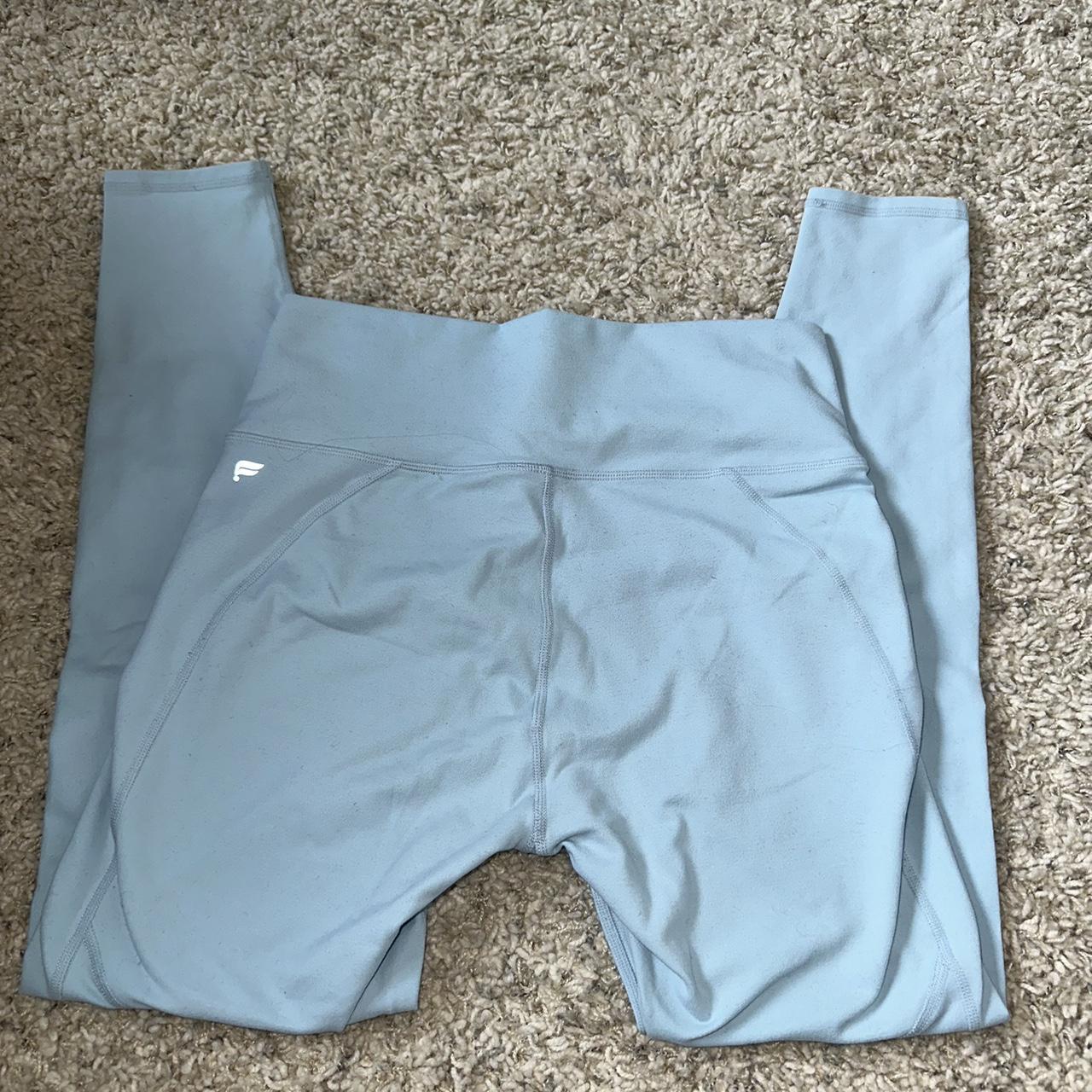 light blue fabletics leggings - Depop