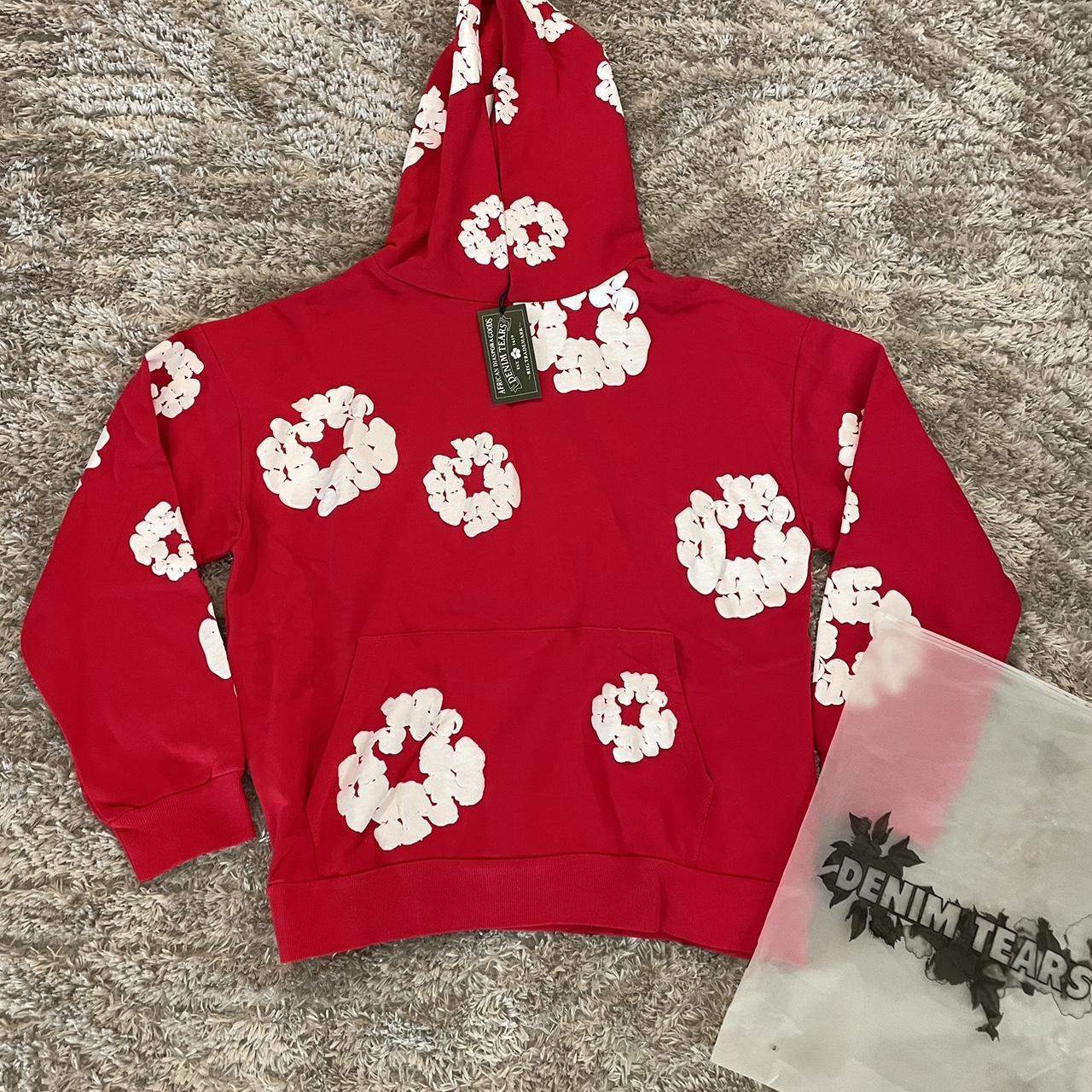 Denim tears hoodie sizes: M/L available Brand... - Depop