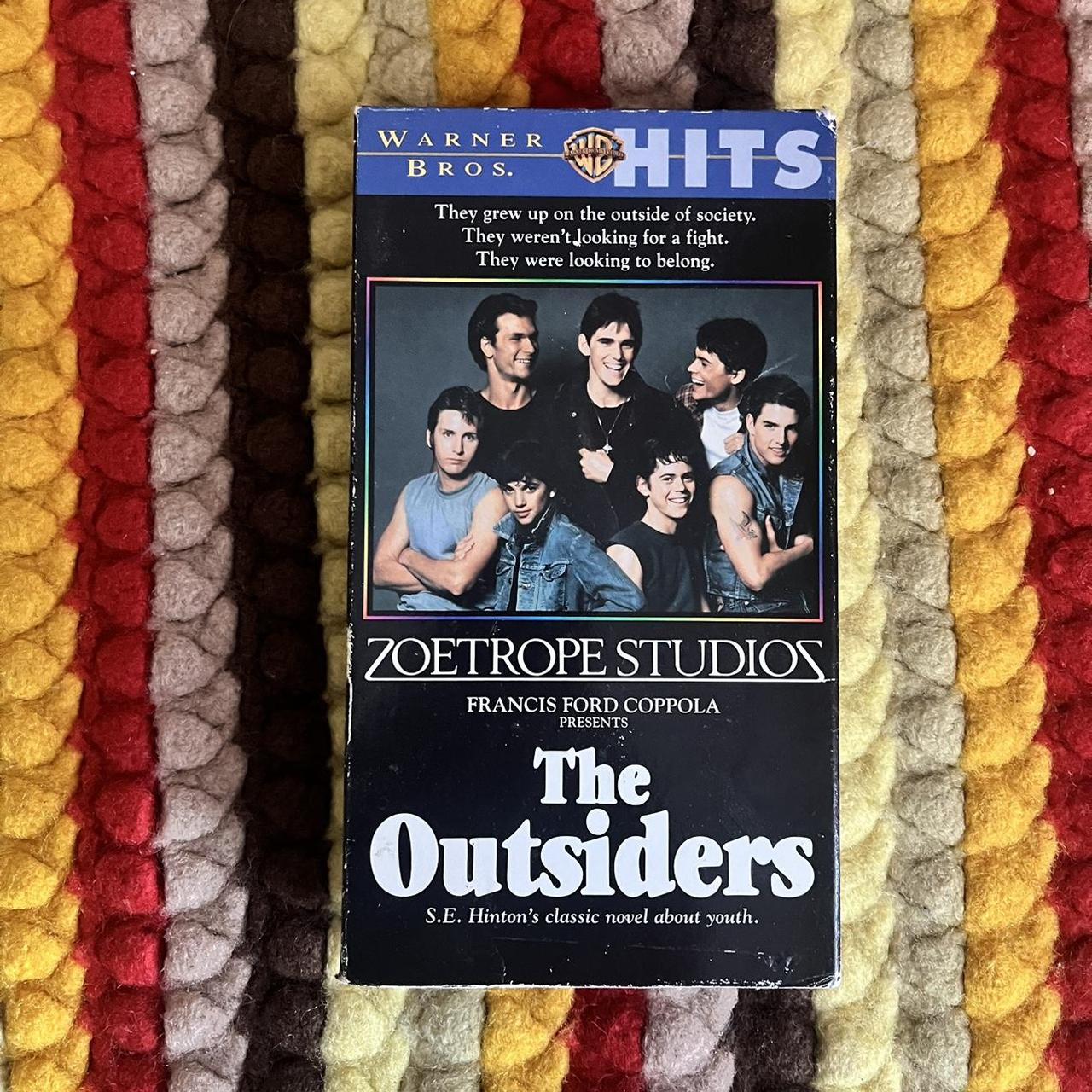 The outsiders movie vintage vhs. Good used... - Depop