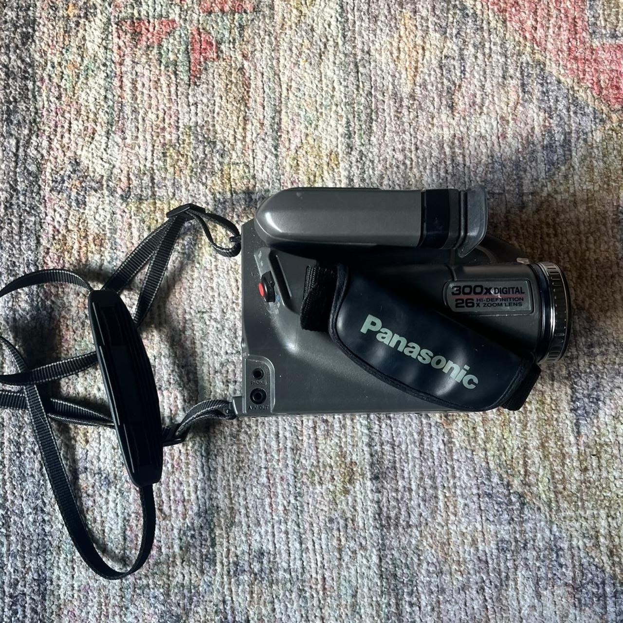 Vintage Panasonic 300x VHS camcorder. Looks to be in... - Depop