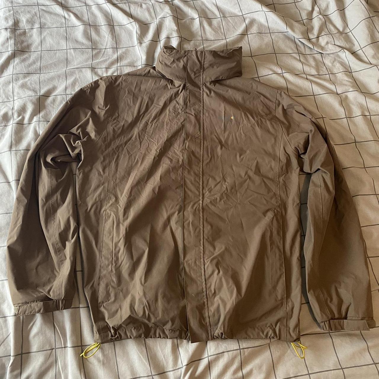 Vintage regatta brown rain jacket in size XL, in... - Depop