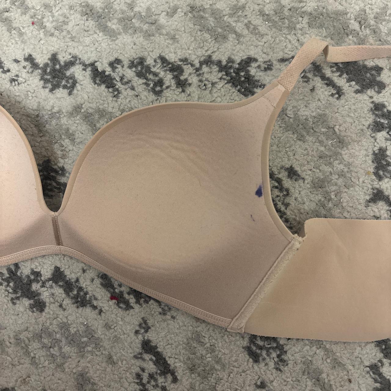 Maidenform tan bra wireless with straps, size 34B,... - Depop