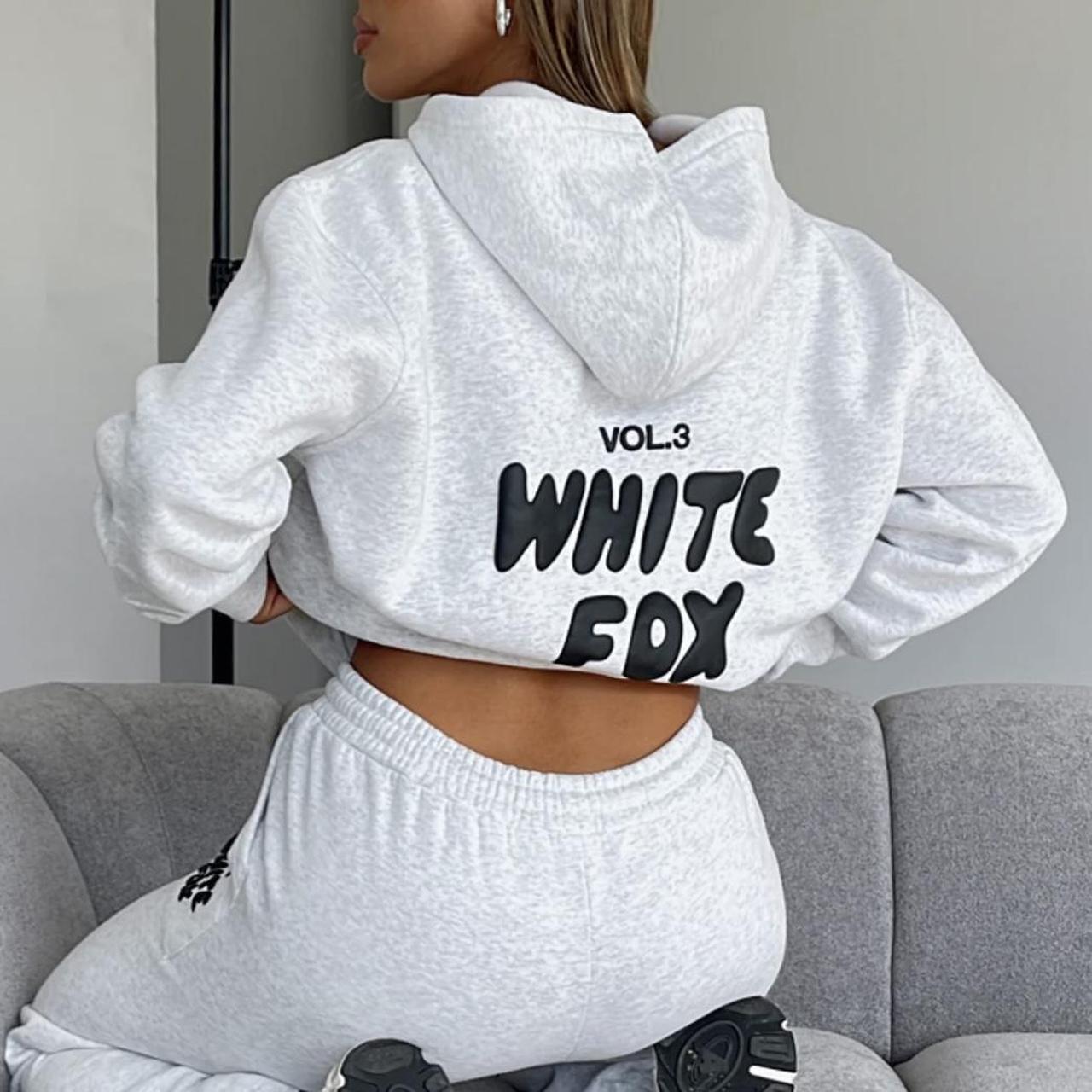 WHITE FOX JUMPER SIZE L/XL - Depop