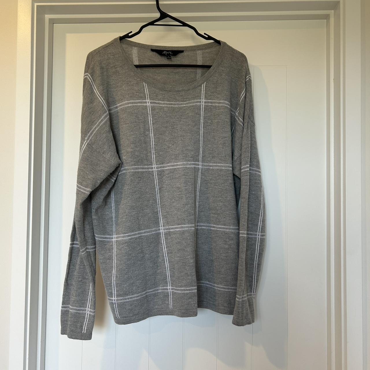 As New MAX Wool Blend Grey Jumper Follow for weekly... - Depop