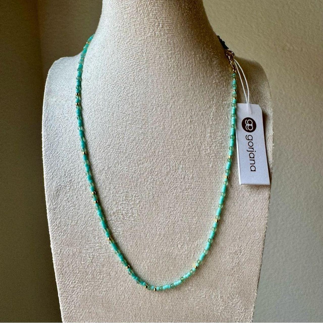 Gorjana New Genuine Aventurine Poppy Gemstone... | Depop