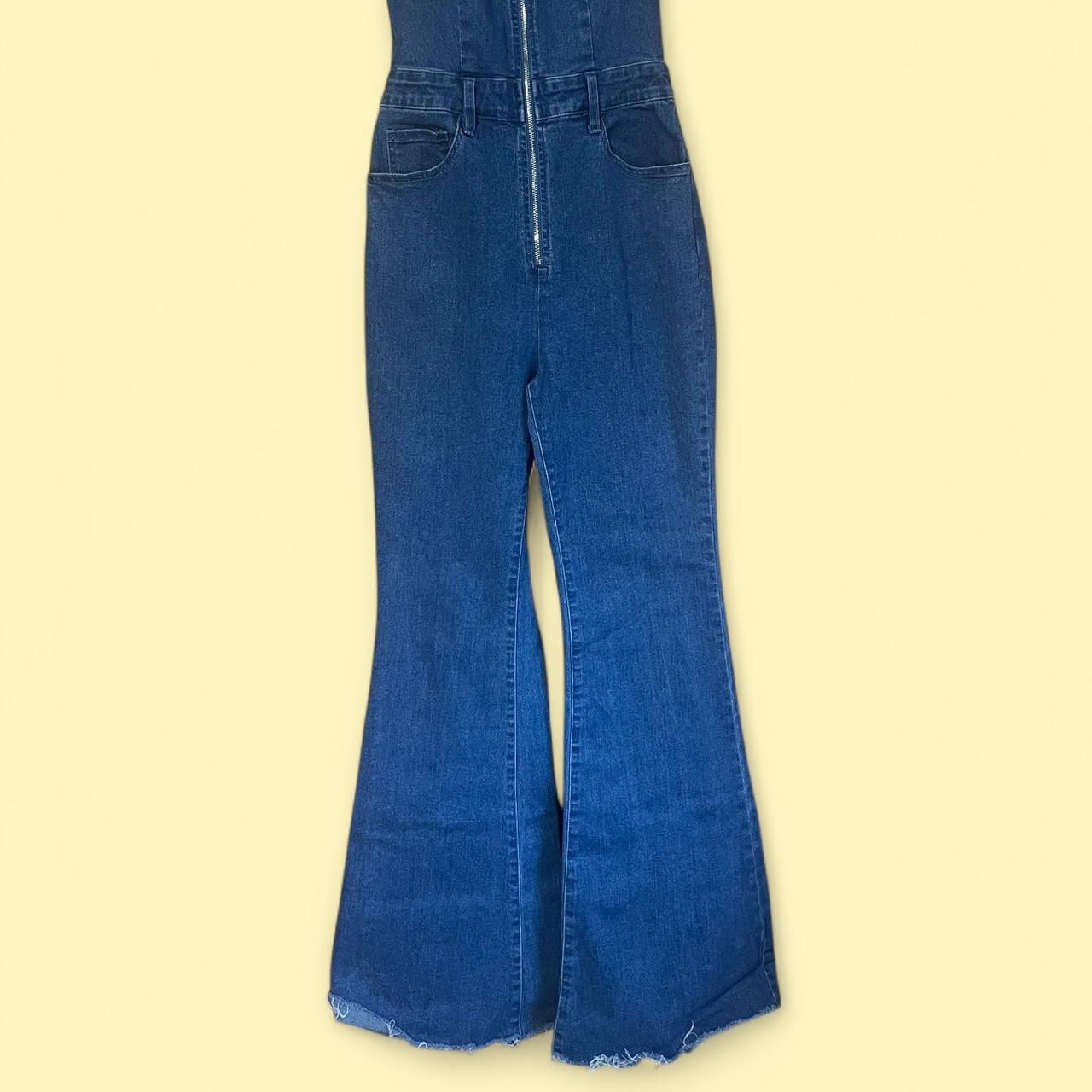 Adorable denim backless overalls from #windsor The... | Depop