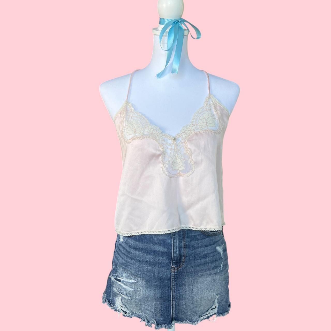 Vintage 70s Victoria's Secret Pink... - Depop