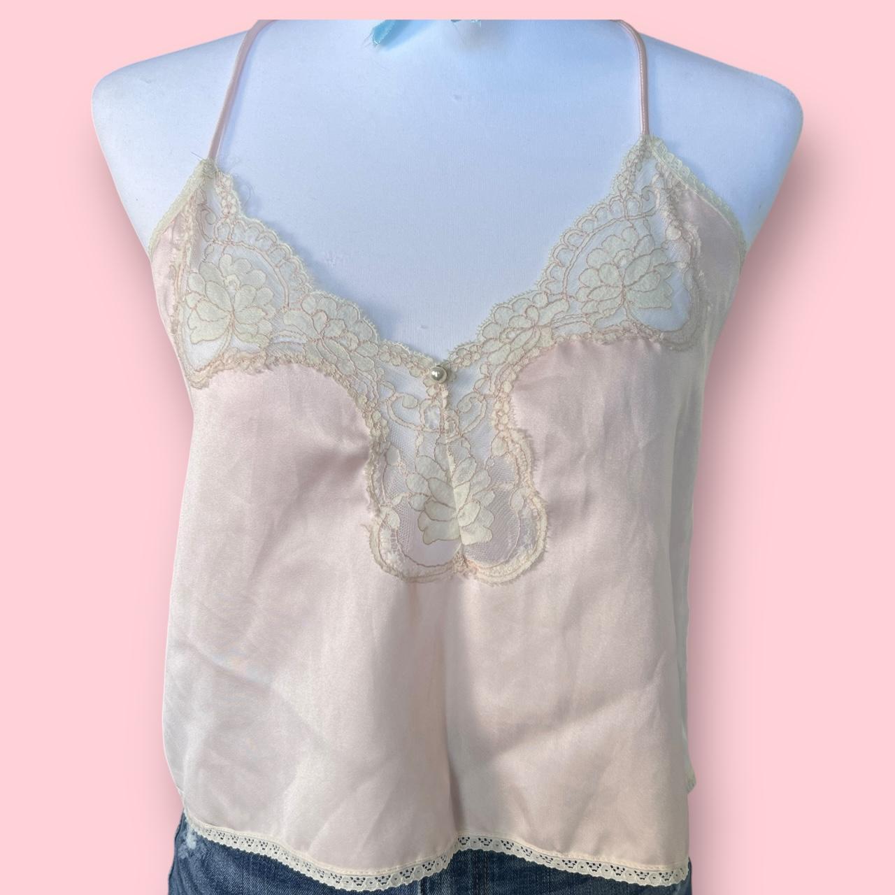 Vintage 70s Victoria's Secret Pink... - Depop