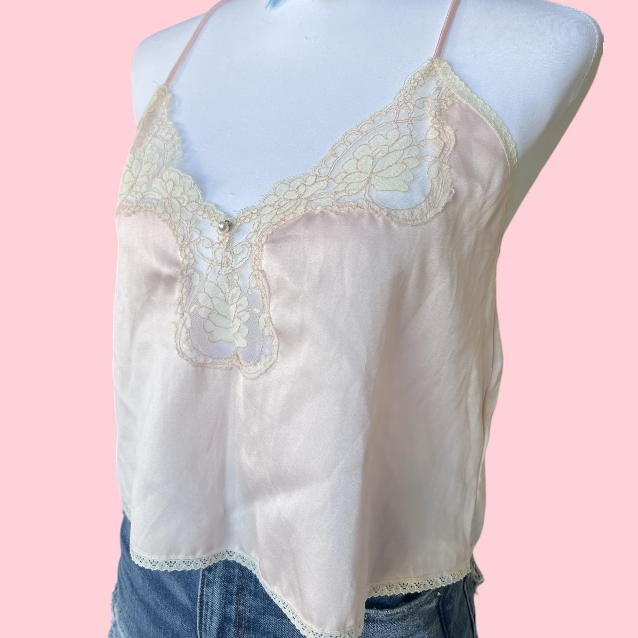 Vintage 70s Victoria's Secret Pink... - Depop