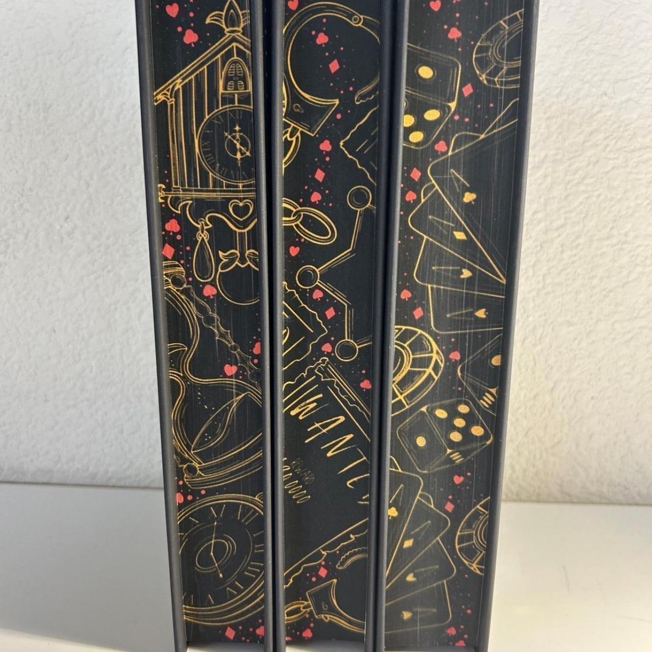 Return to Caraval hardcover set with sprayed edges... - Depop