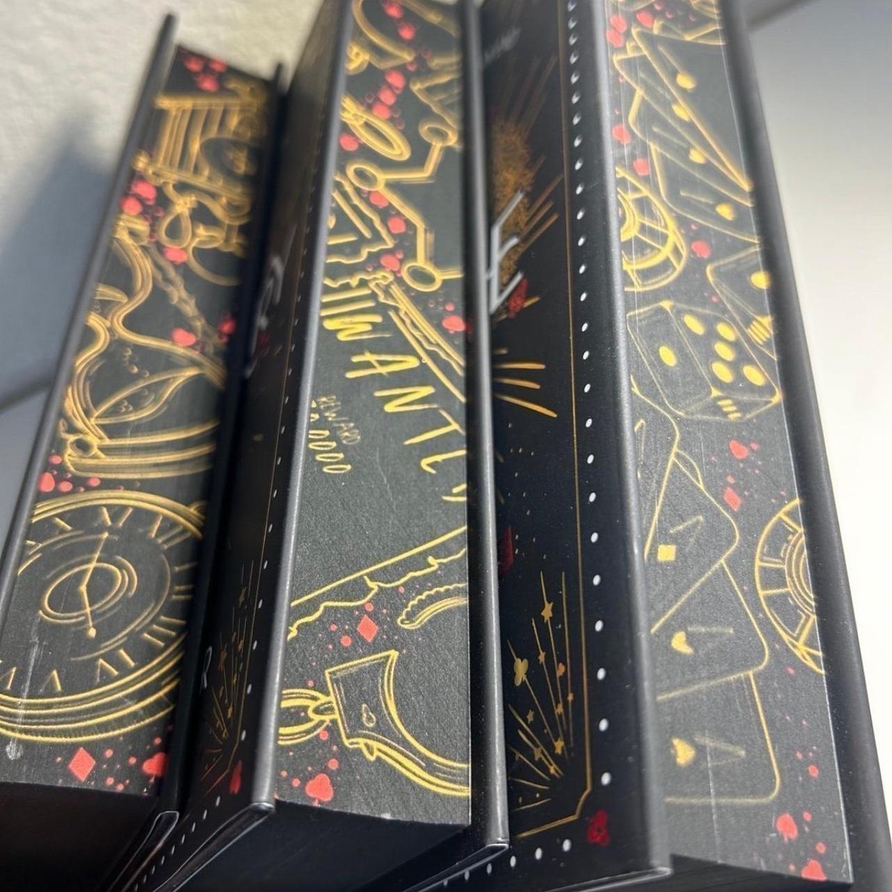 Return to Caraval hardcover set with sprayed edges... - Depop