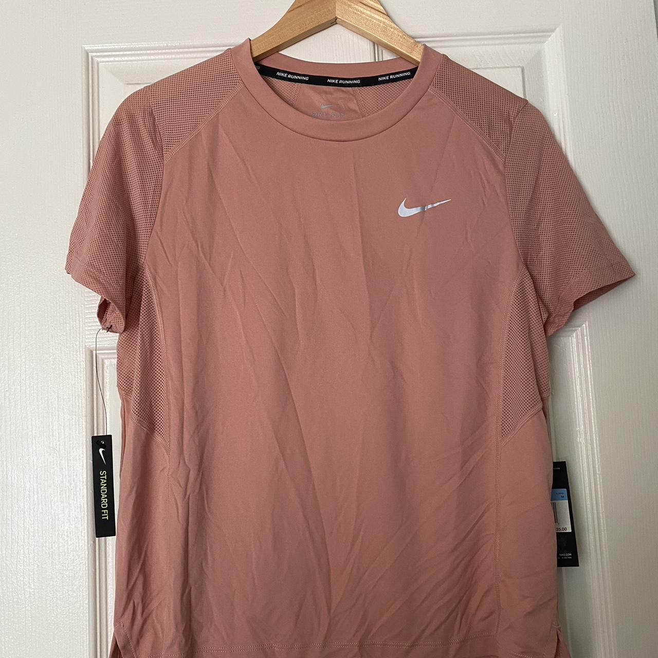 Nike running pink Dri-fit t-shirt. • Brand new with... | Depop