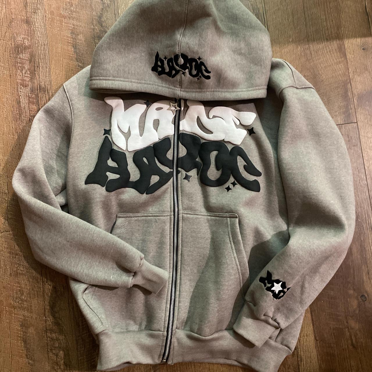 Made Havoc Hoodie Grey Very Good condition Only... - Depop