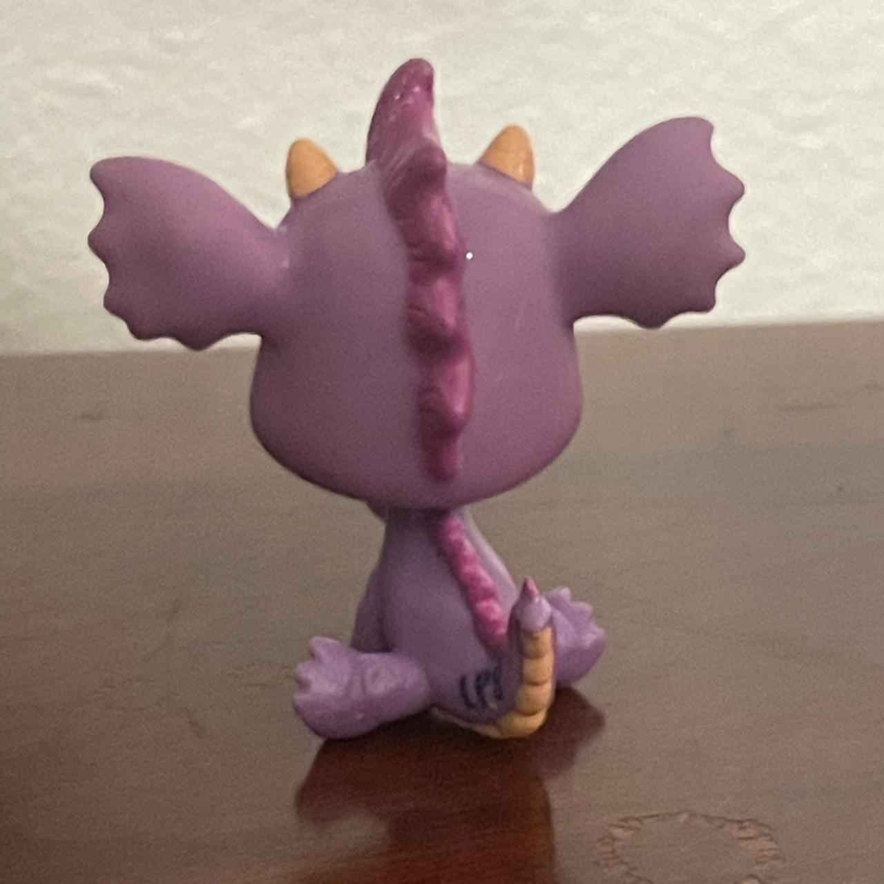 LPS dragon #2660 -specks of glitter fallen -used and... - Depop