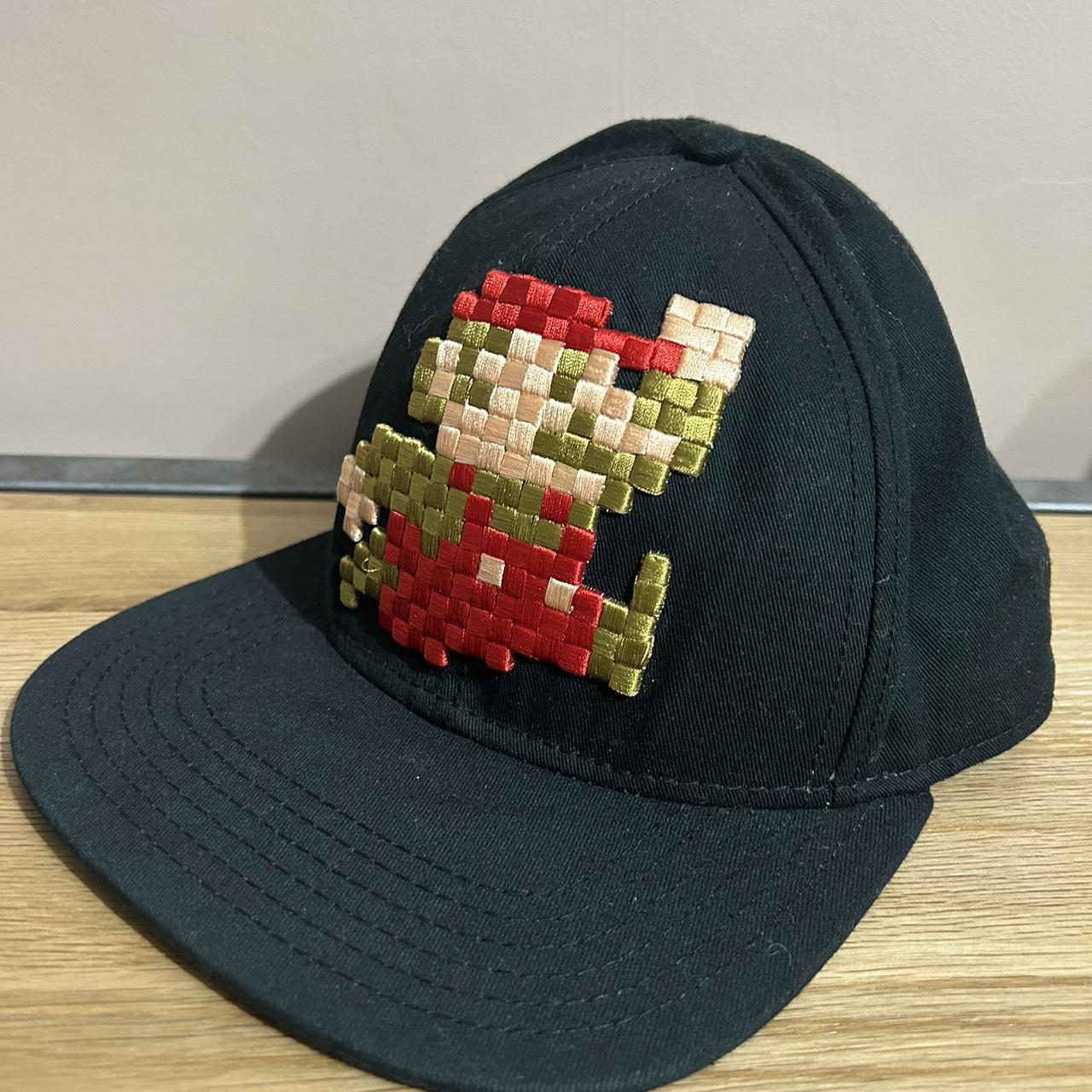 Nintendo Super Mario Bros 8 Bits Baseball Cap Hat... - Depop