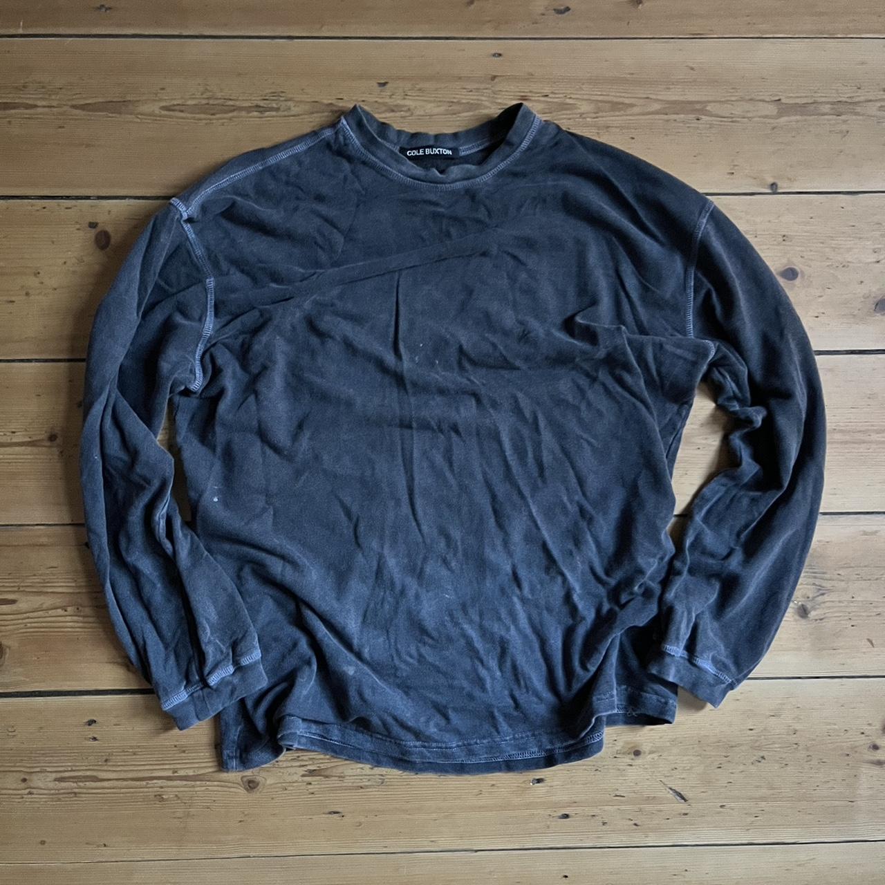 Cole Buxton t- shirt Long sleeve Washed... - Depop