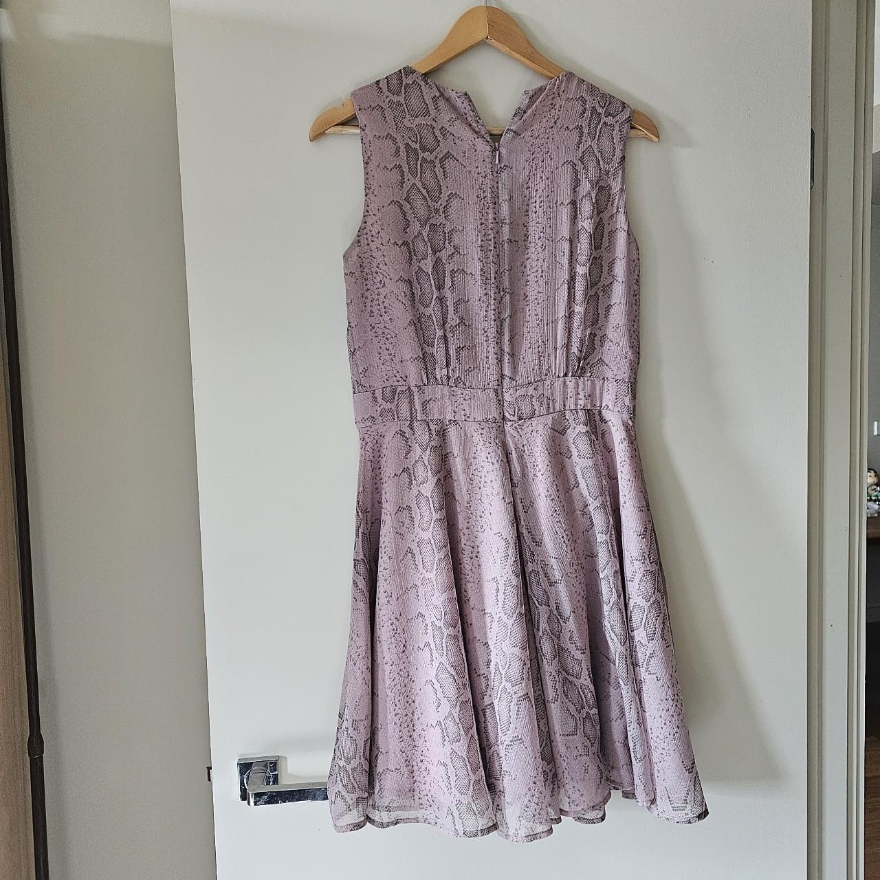 French connection Midi Pink dress, size 12,... - Depop