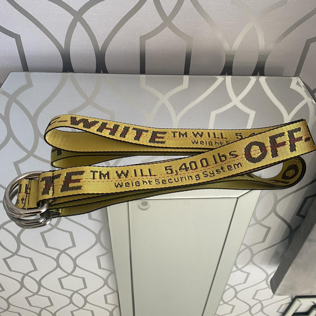 false OFF WHITE buckle belt. One Size - Depop