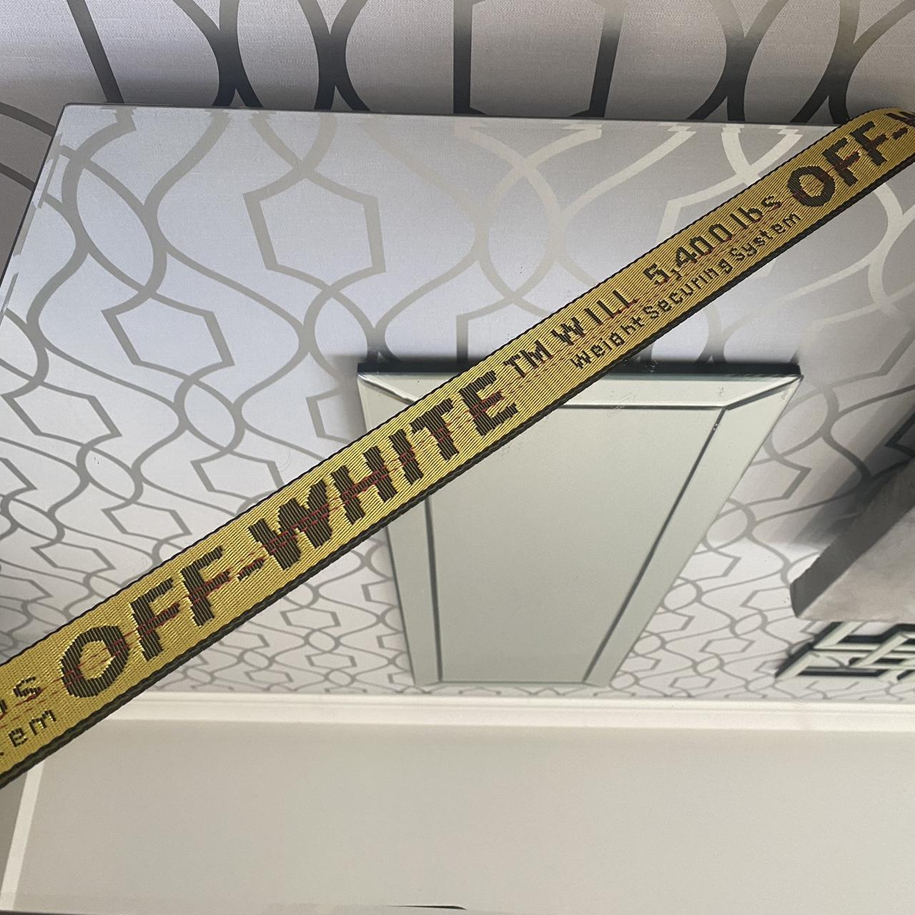 false OFF WHITE buckle belt. One Size - Depop