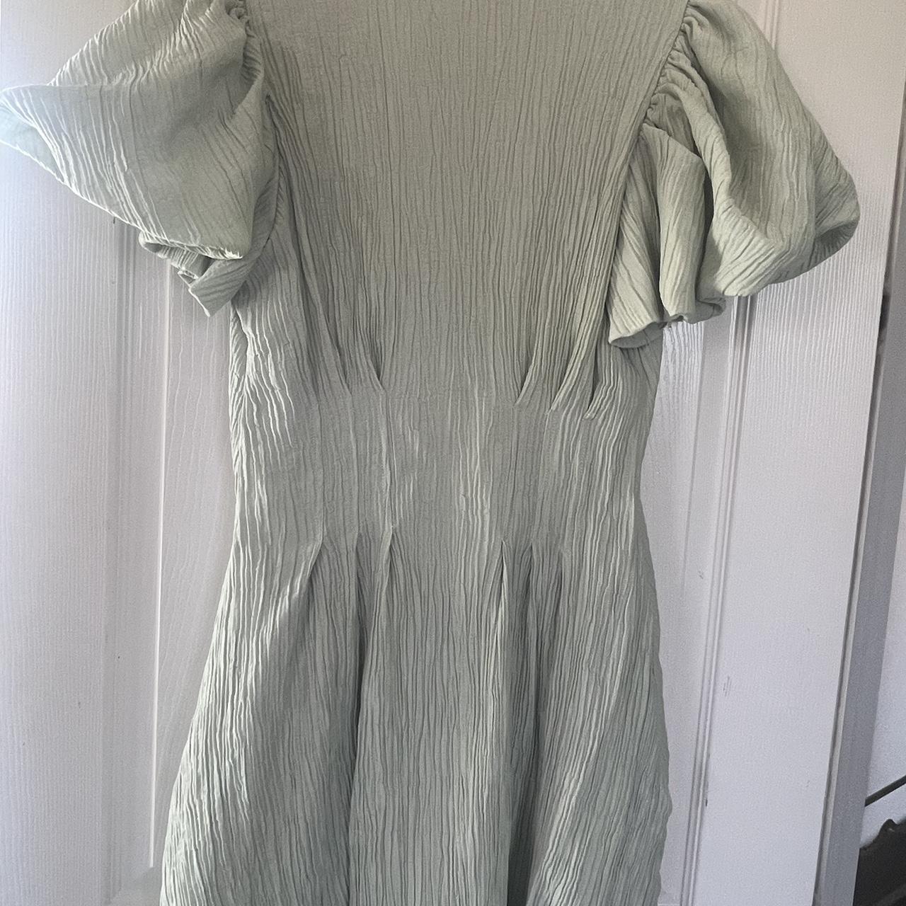Jonathan Simkhai signature Cleo dress in mint green... - Depop