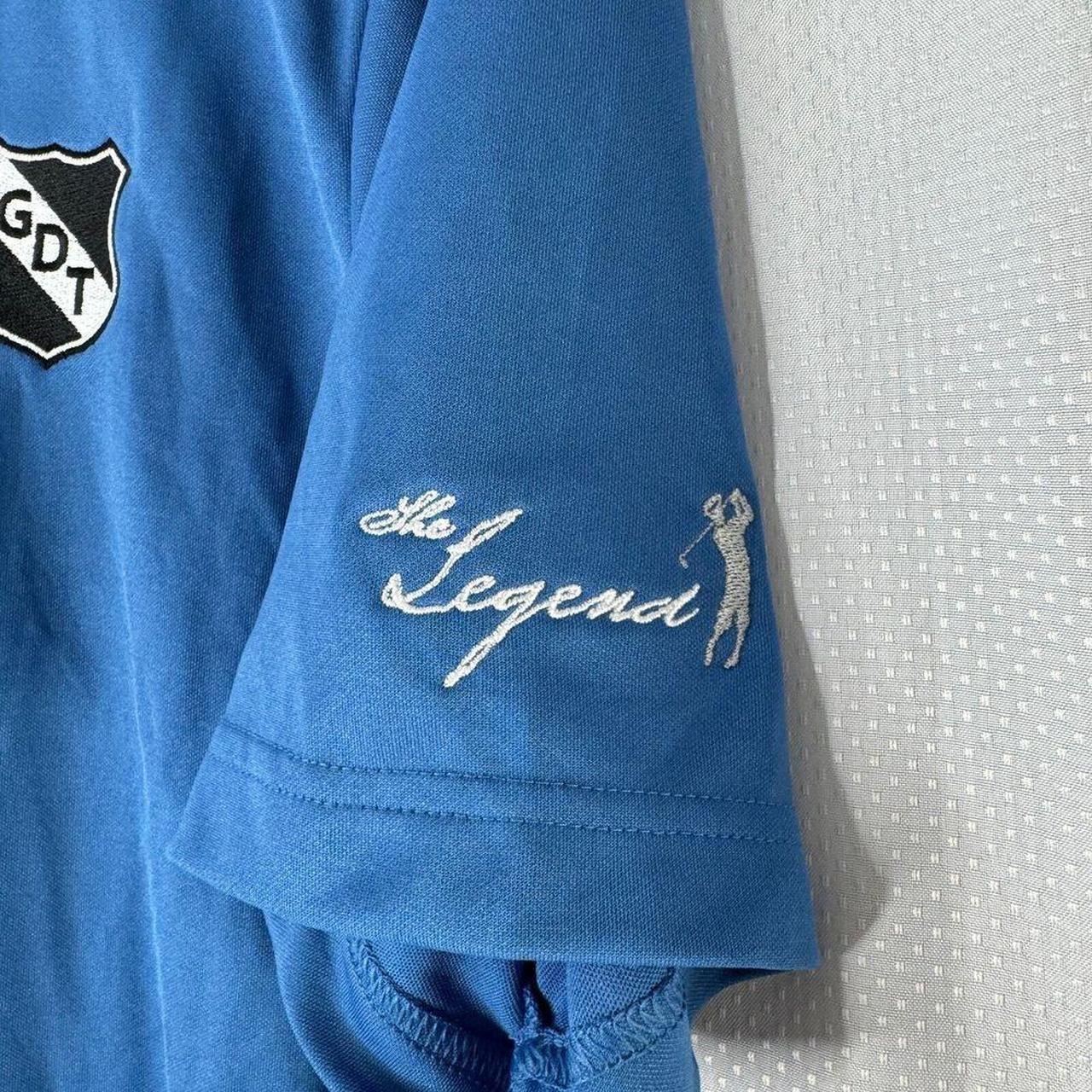 Nwt New Adidas Golf Mens GTD The Legend Polo Shirt... - Depop