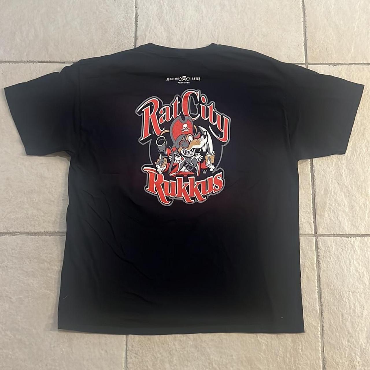 Rat City Rukkus Hot Rod Car Show Black Shirt Mens... | Depop