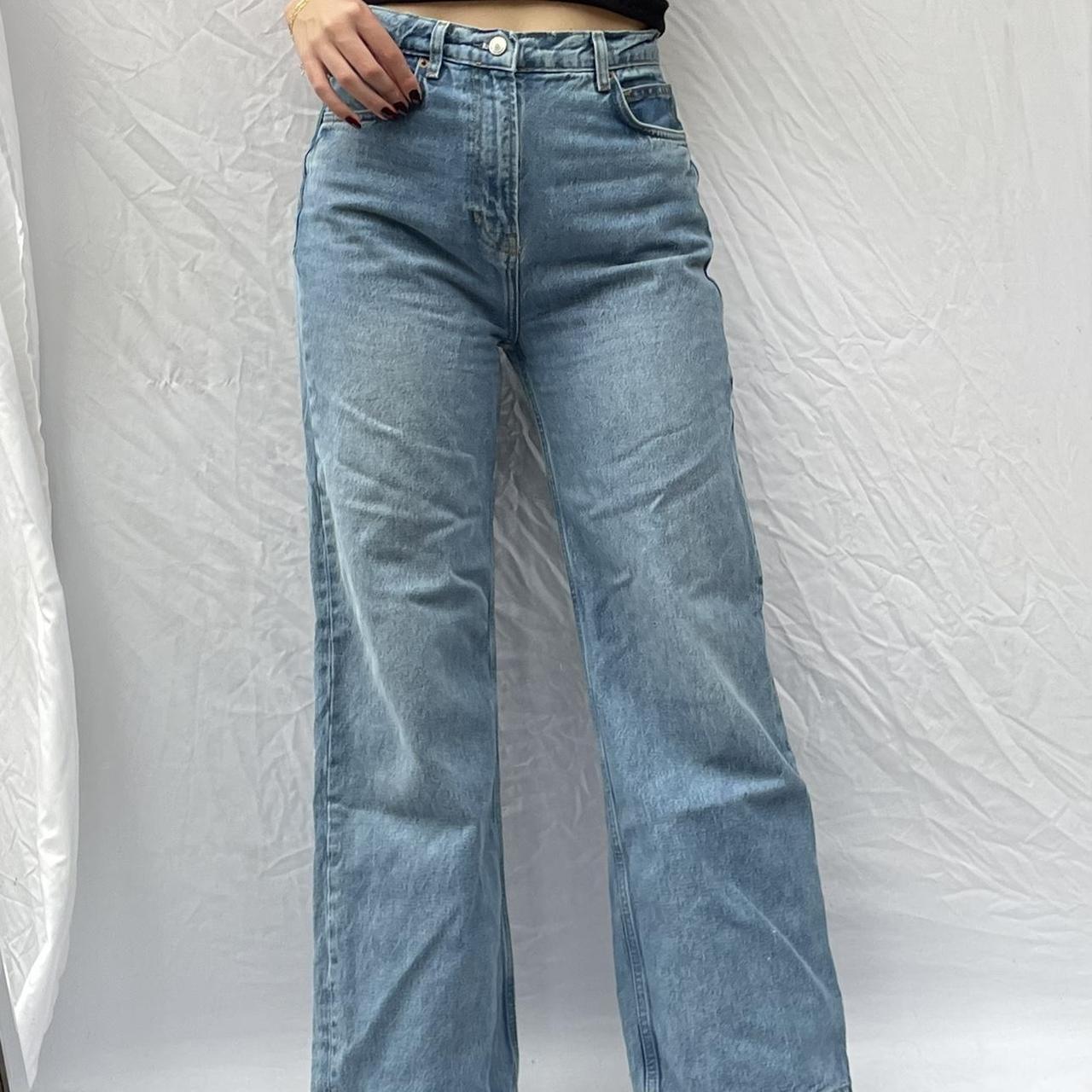 Reformation wilder wide leg crop jeans. So cute and... - Depop