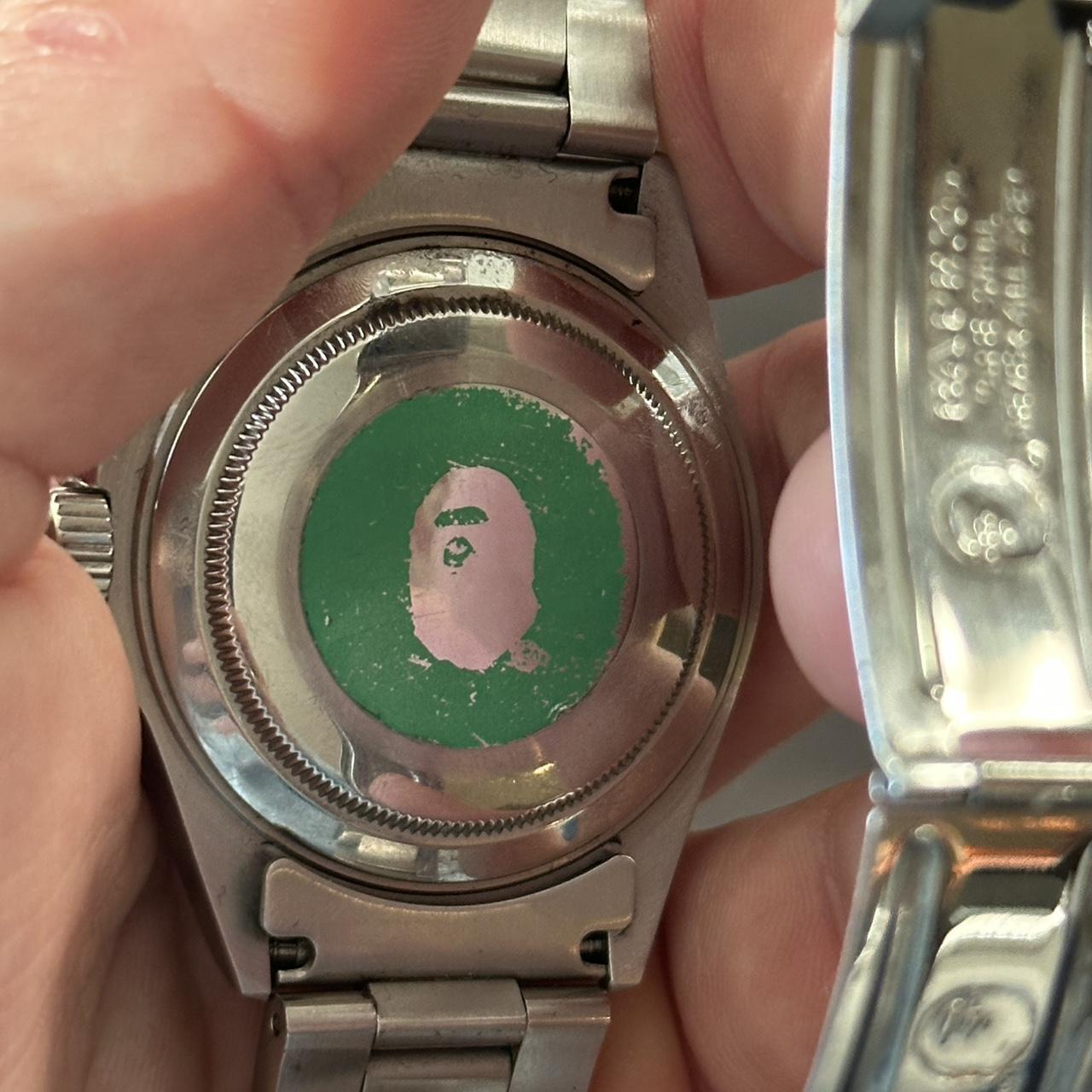 BAPEX TYPE 1 Box included ROLEX BAPE #watch... - Depop