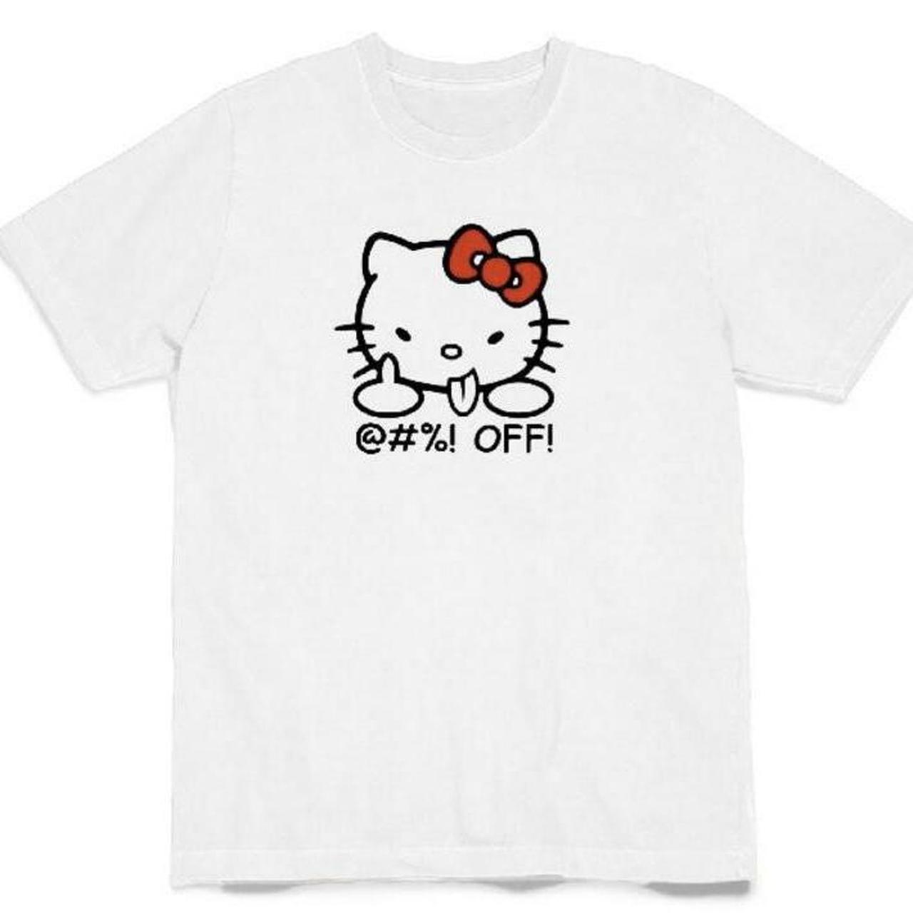 Hello Kitty @#%! OFF Tee #HelloKitty #Sanrio... - Depop