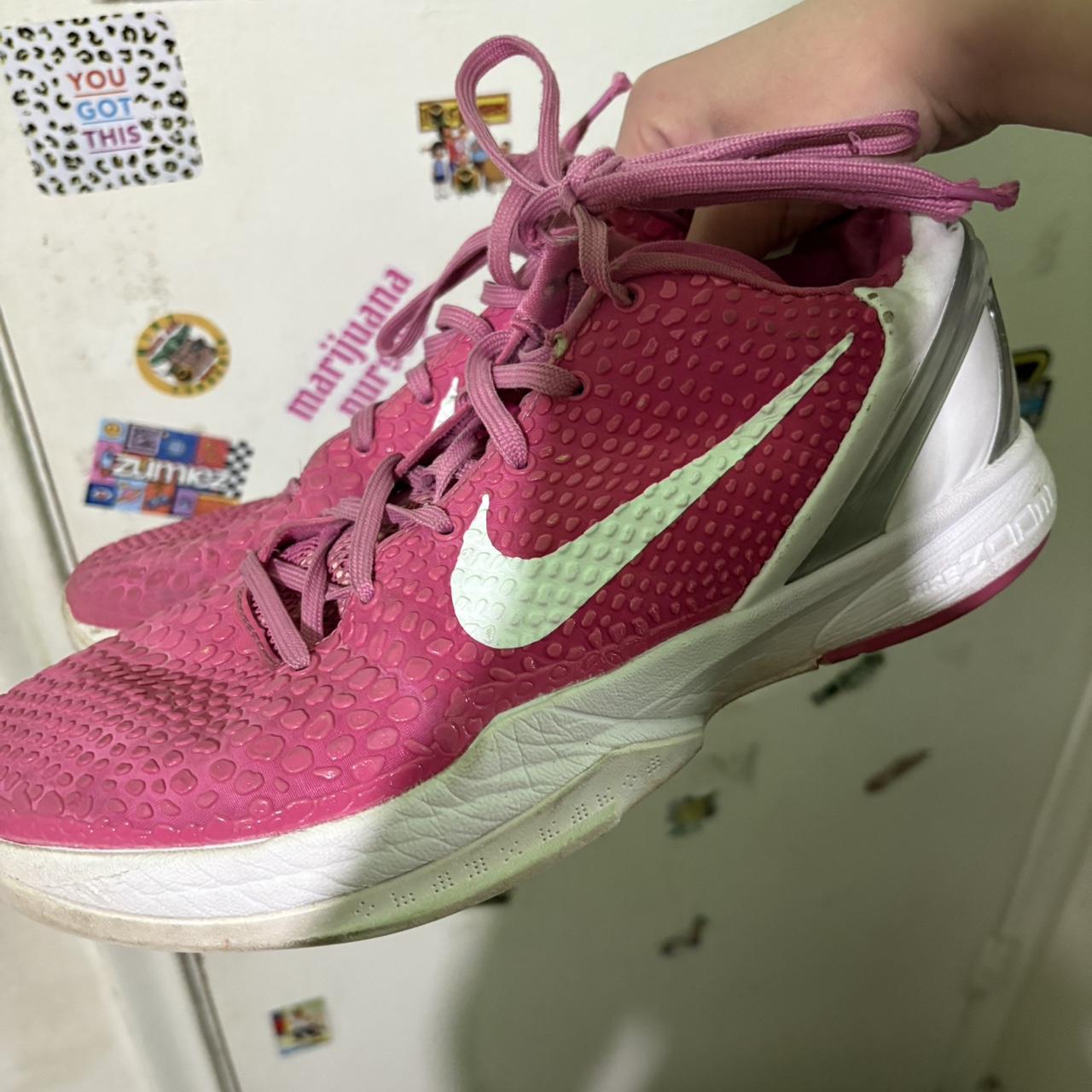 Kobe 6 Pink Kay yow 2021 Comes with replacement box... | Depop