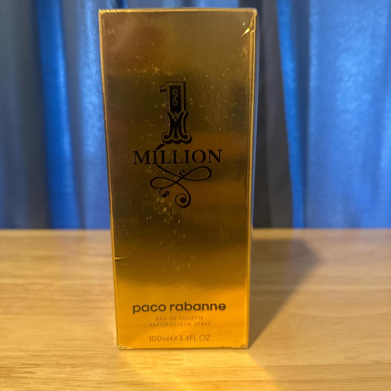 1 Million Paco Rabanne Eau De Toilette Size 3.4 FL... - Depop