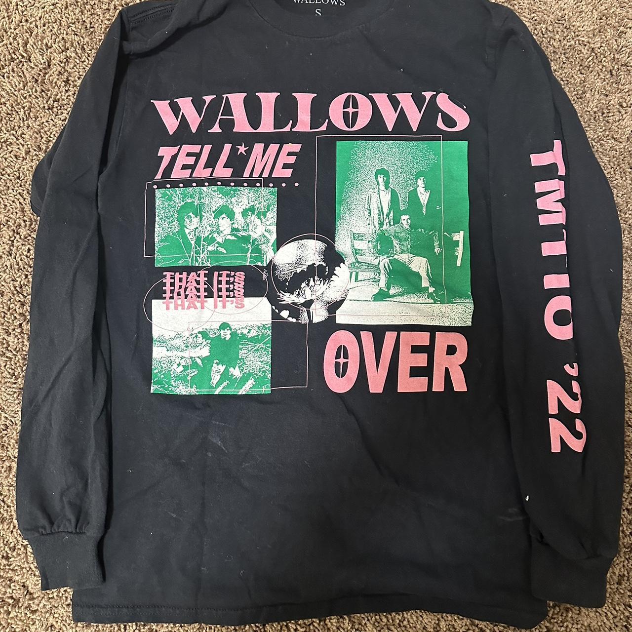 wallows “tell me that it’s over” tour merch, size S... - Depop
