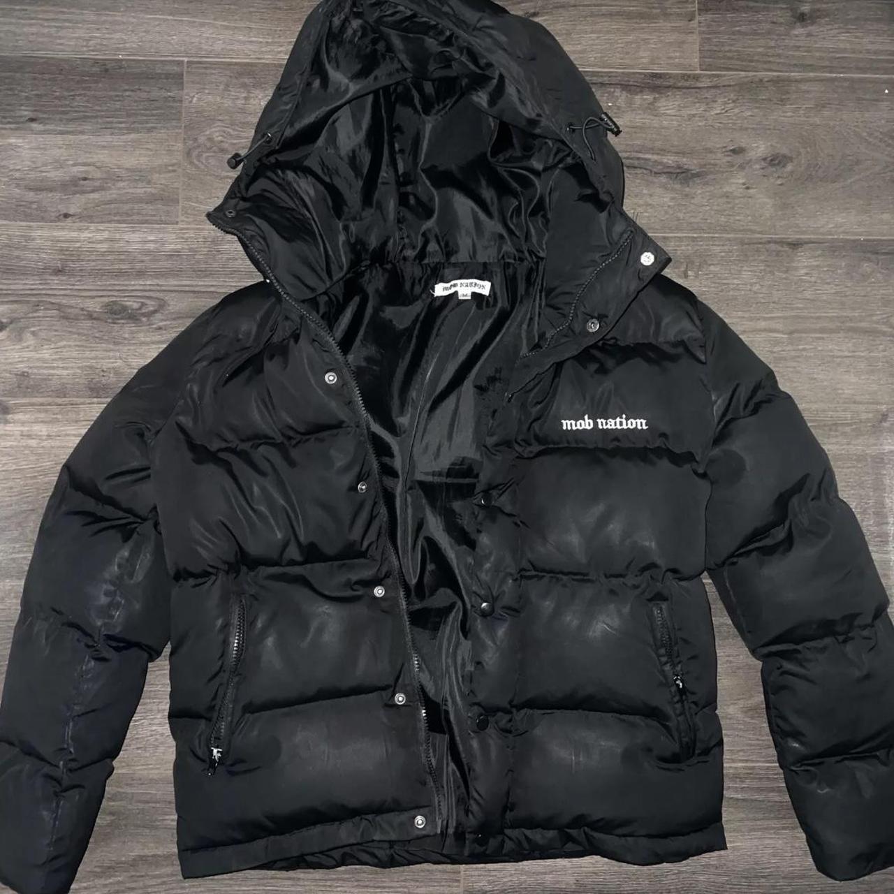 Mob nation puffer jacket OG version Size:... - Depop