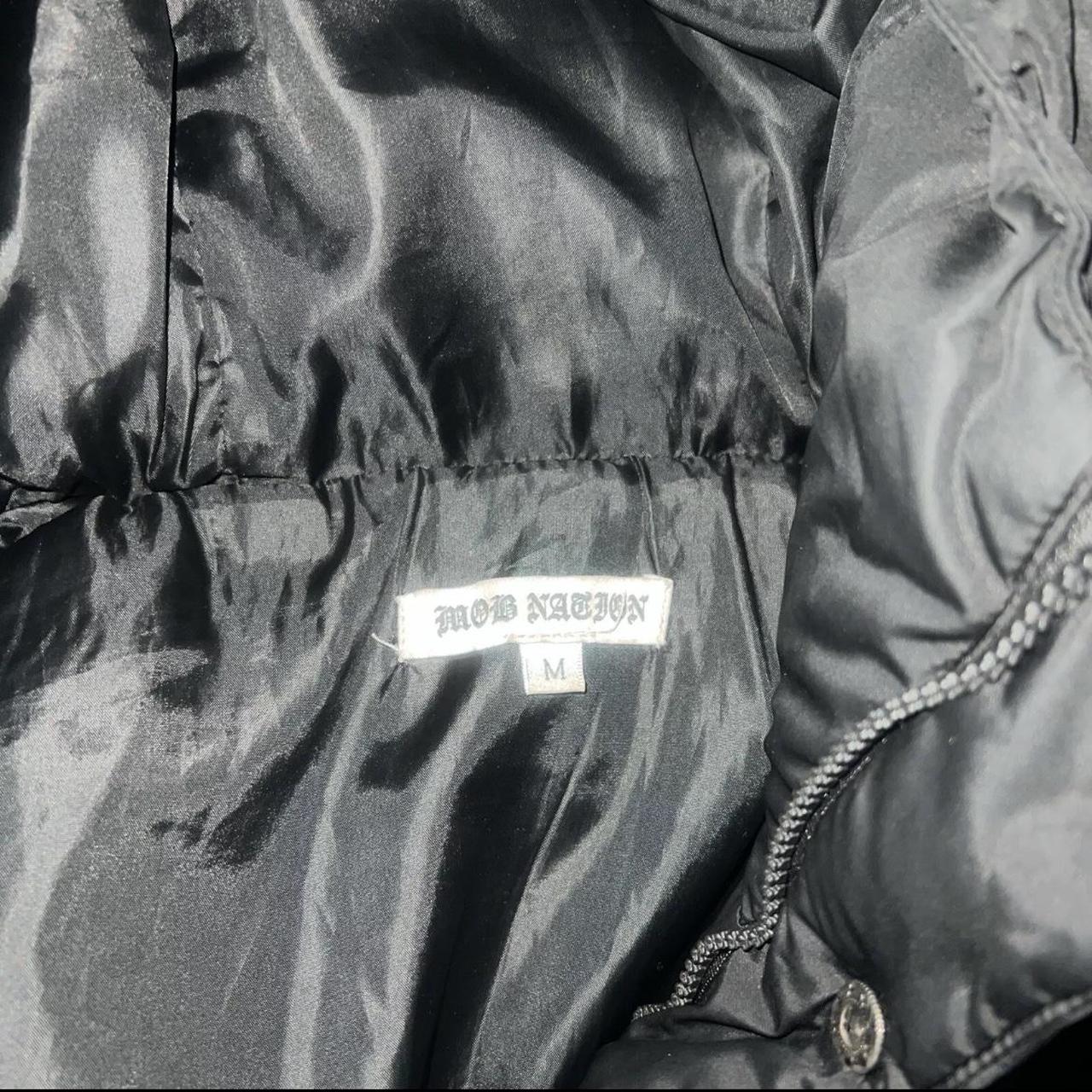Mob nation puffer jacket OG version Size:... - Depop