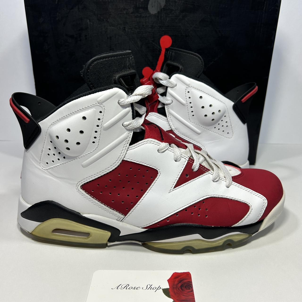 2014 Nike Air Jordan 6 Retro Carmine Shoes