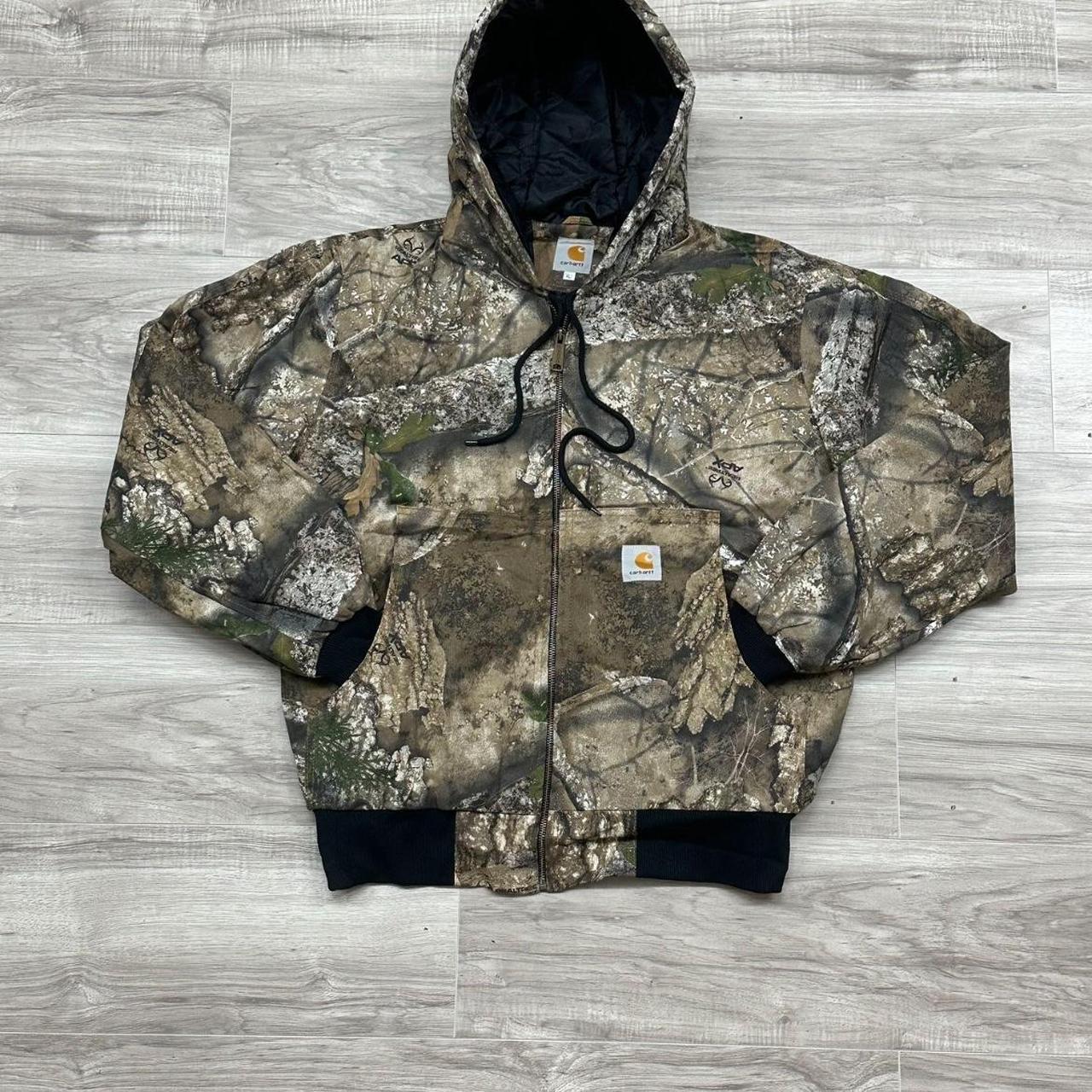 Camo Carhartt Jacket Realtree carhartt jacket... - Depop