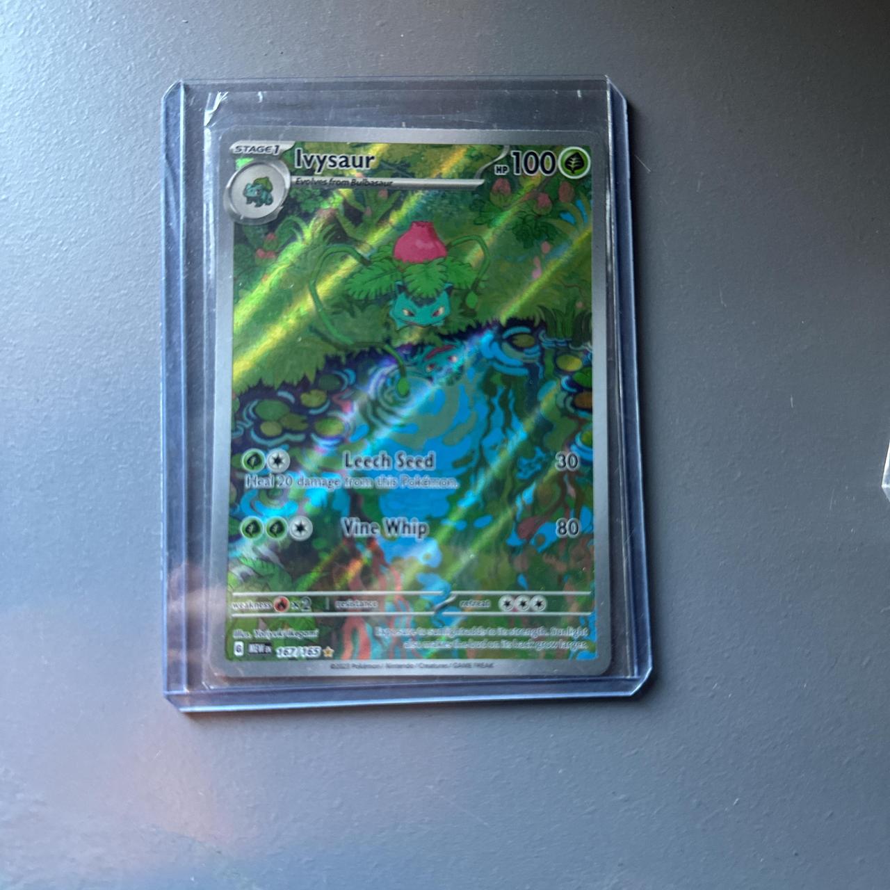 Ivysaur Pokemon card /trading card 167/165 #pokemon... | Depop