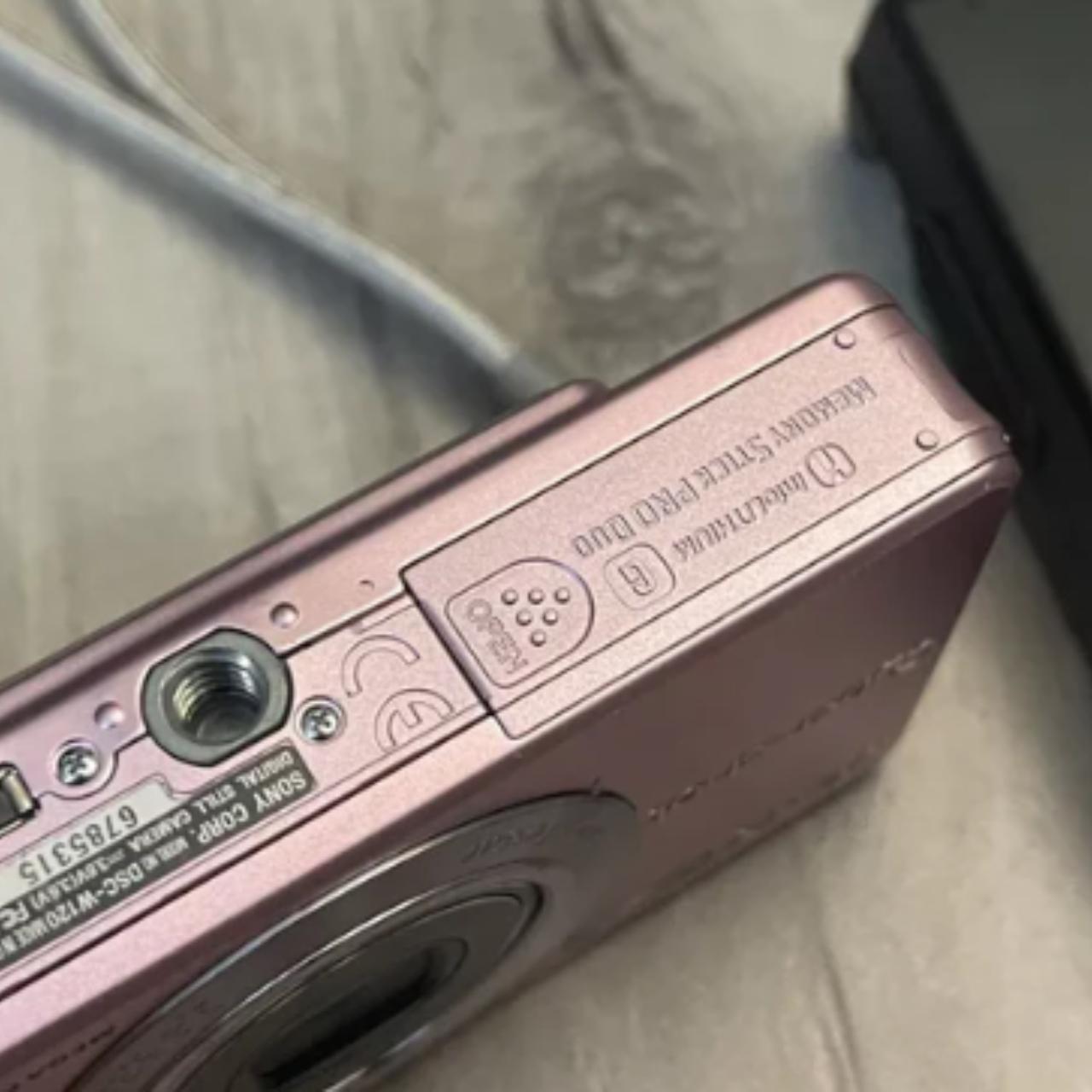 Sony Cyber-shot DSC-W120 Pink 7.2 MP Digital Camera... - Depop