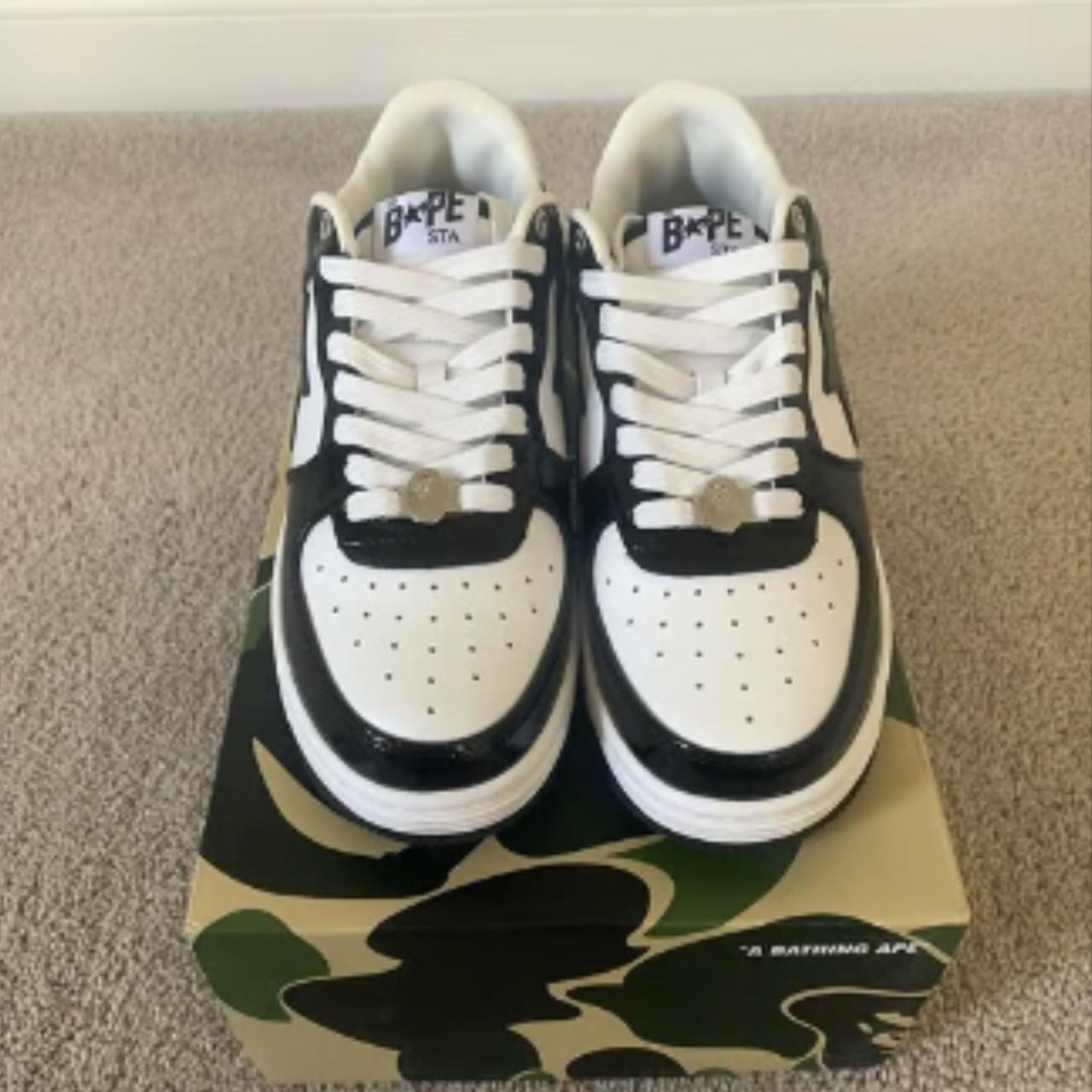 Authentic Black Bapesta - Skates Comes with original... - Depop