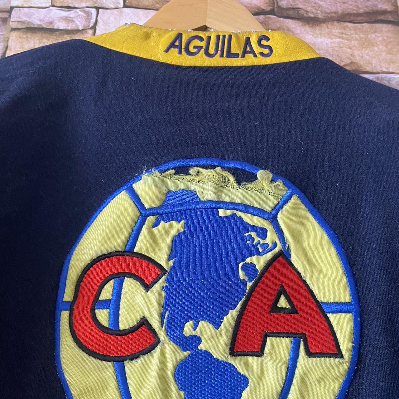Vintage Club America Jacket Footboll Club Soccer... - Depop