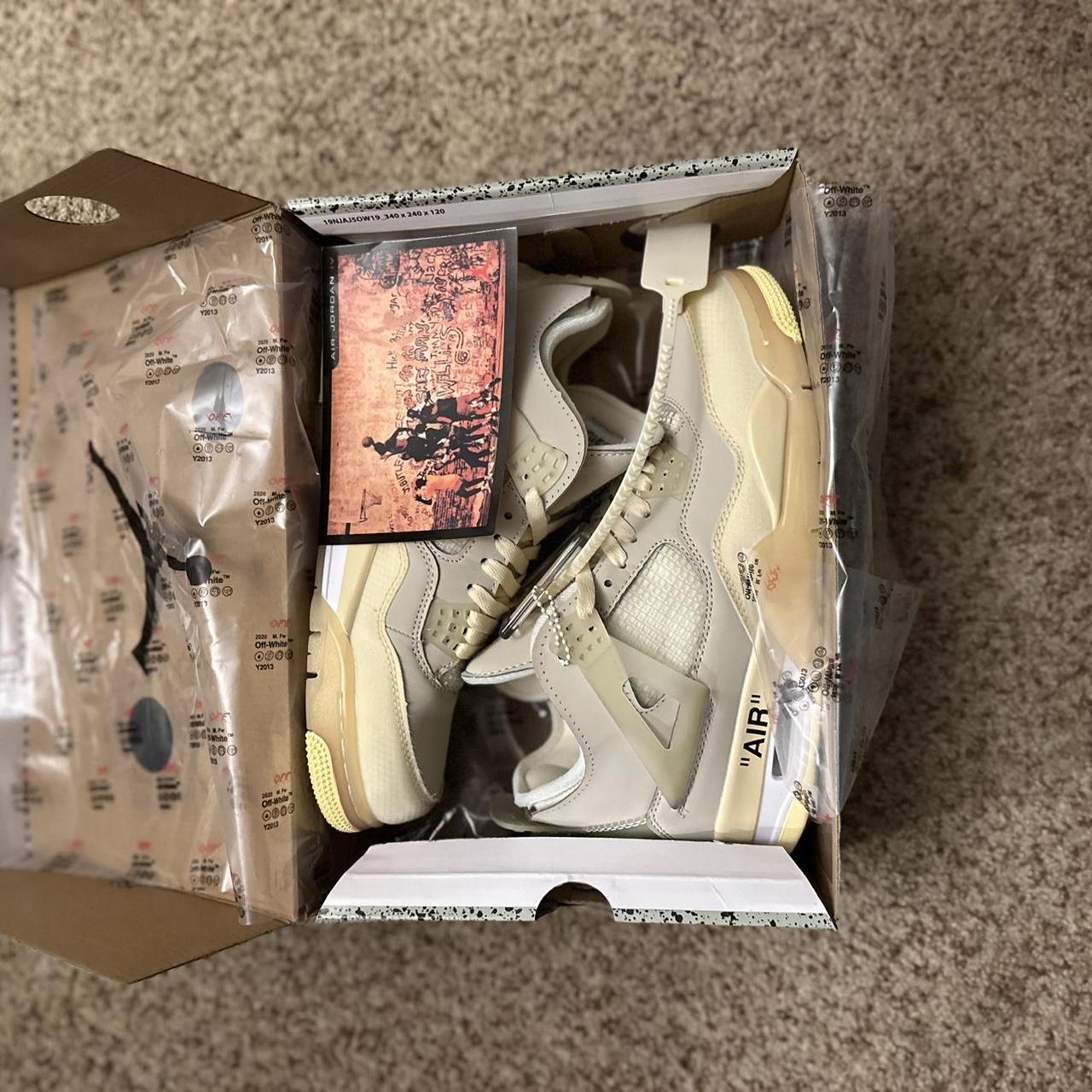 Off white Jordan 4 *CAN DROP TO $400 IF YOU DM... | Depop