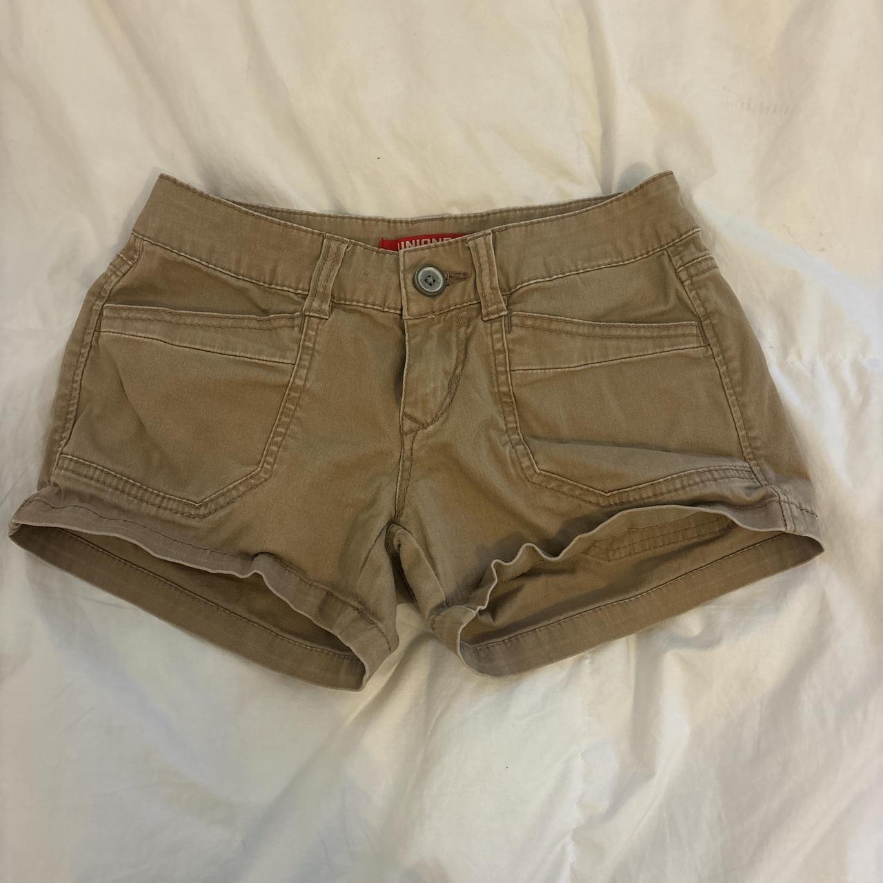 low rise jeans shorts - Depop
