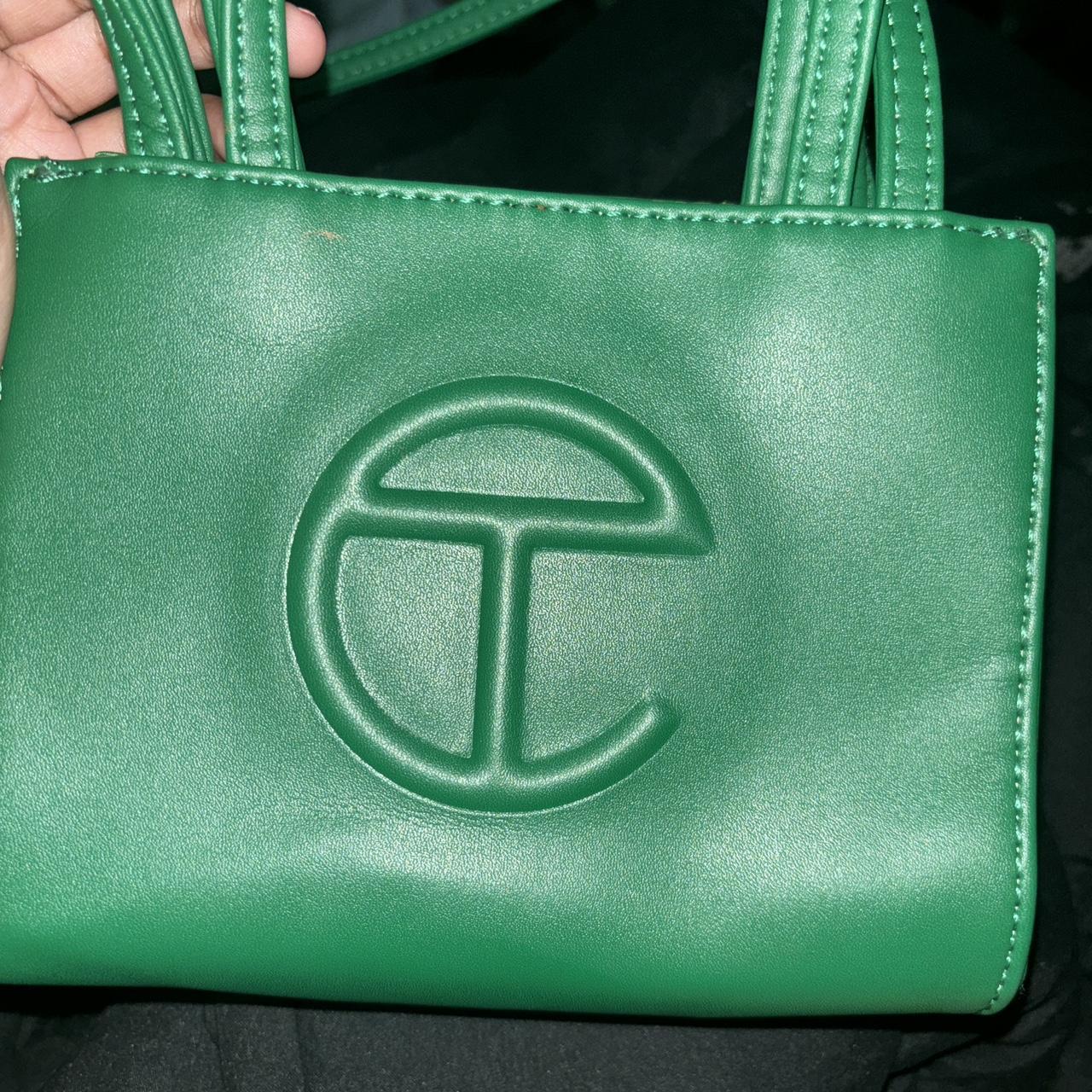Green small telfar - Depop