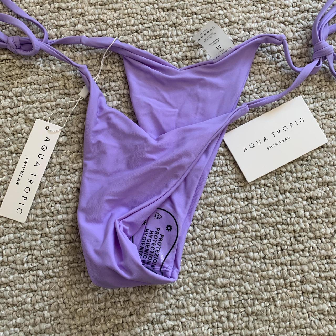 Purple bikini set #bikini Aqua tropic swim - Depop