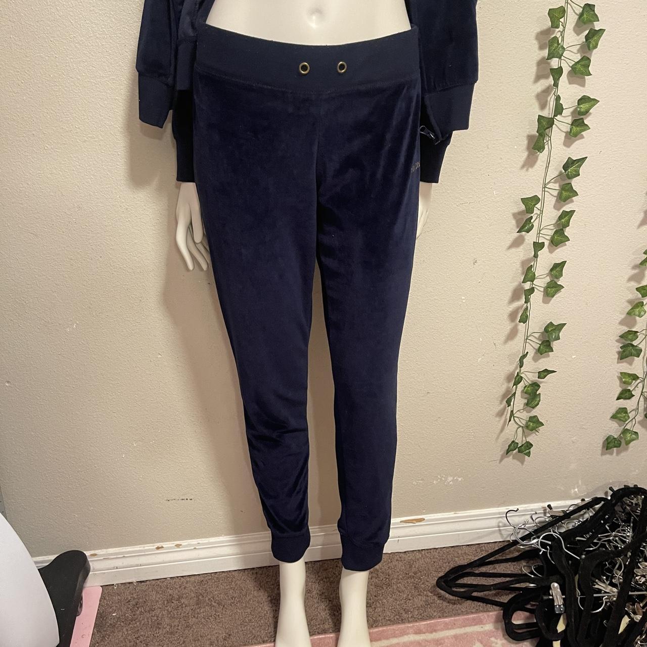 Blue Velour Tracksuit Set🦋 Brand: Vivi Diva Size:... - Depop